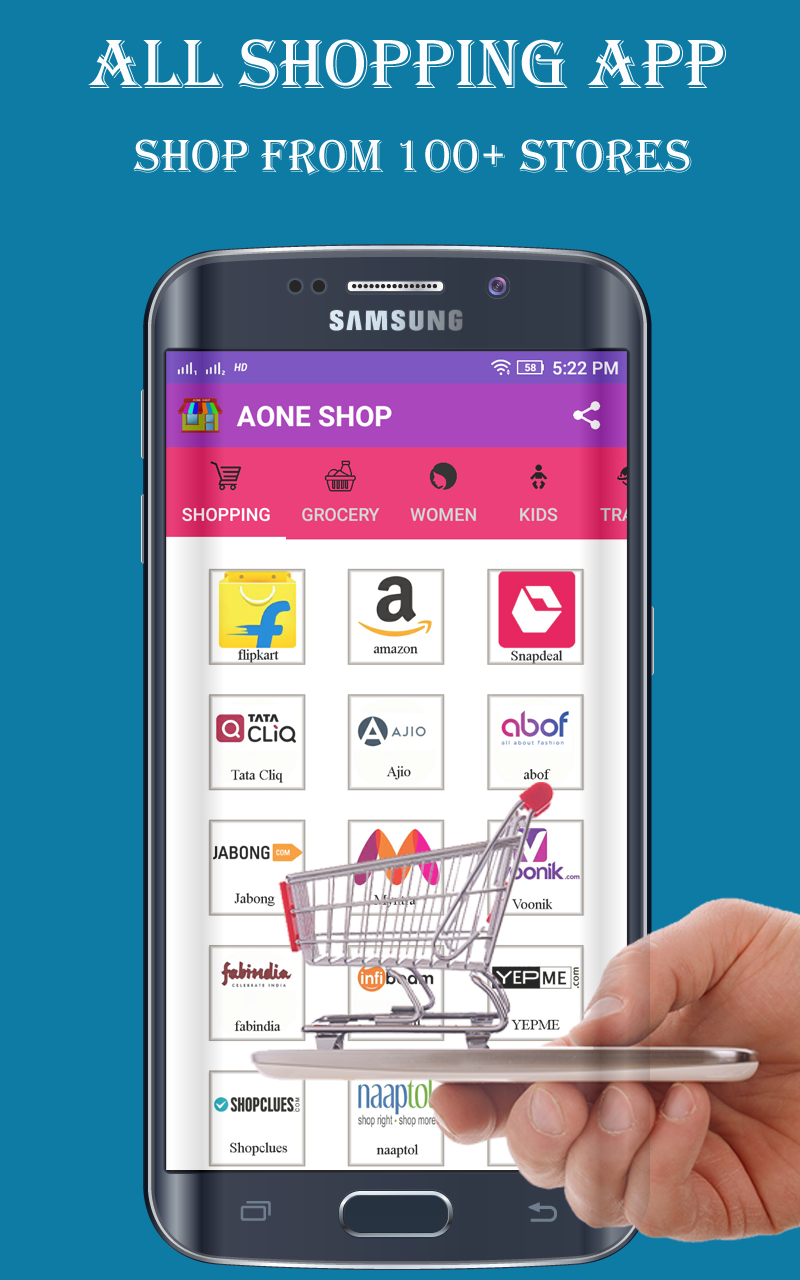 Aone Shop - All in one Shopping App - App on Amazon Appstore
