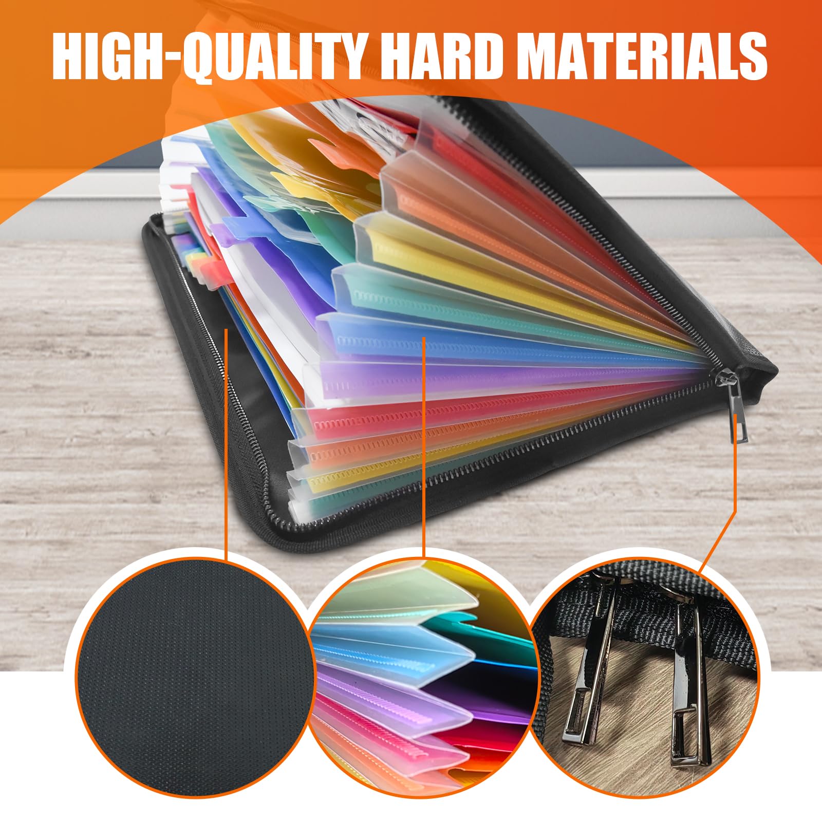 Snapklik.com : Fireproof Accordion File Organizer,Important Document ...