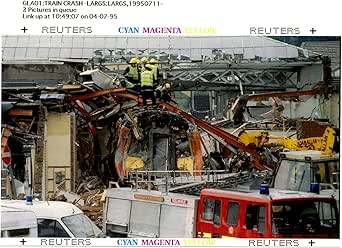 Amazon.com: Vintage photo of 1995 Largs railway station train crash ...