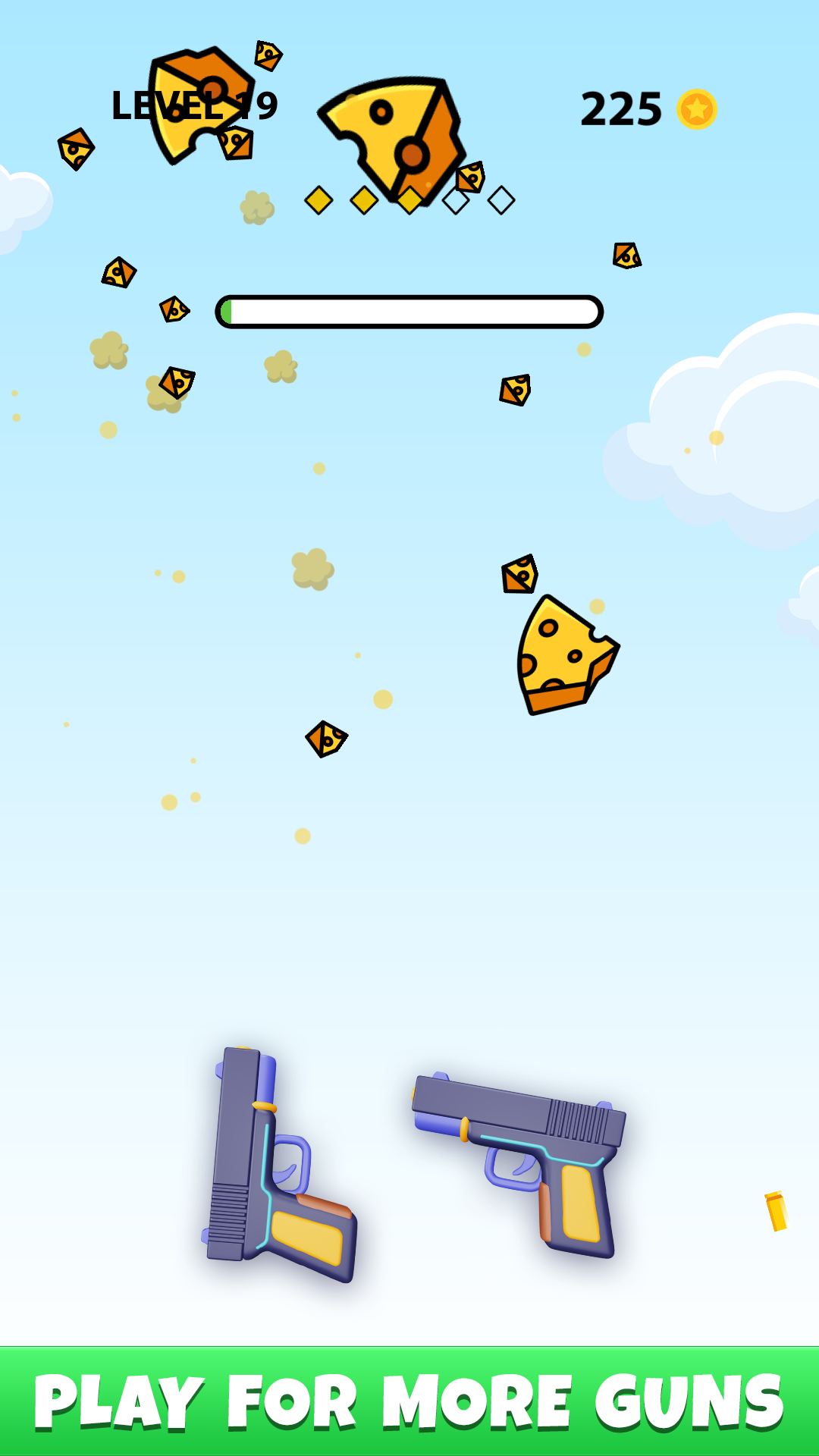Double Shoot Toy Guns Game – Shoot the Target to Break It With Double ...