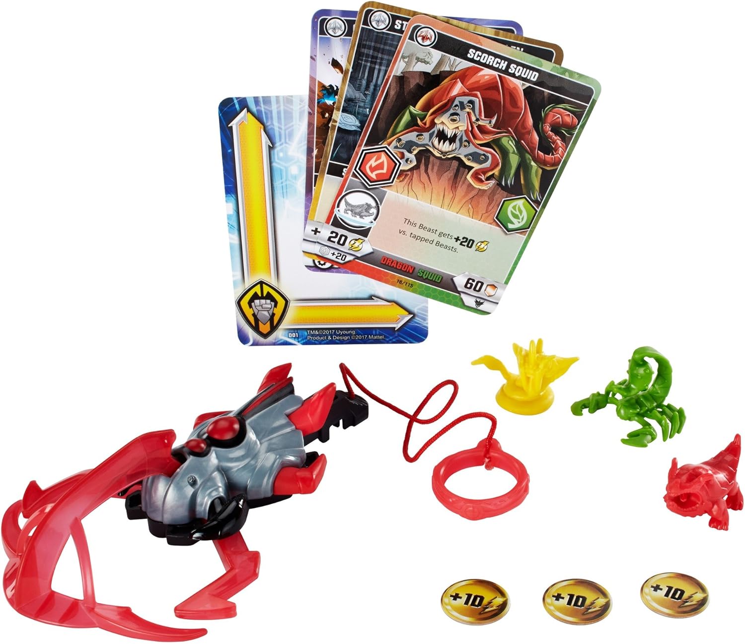 Amazon.com: BATTLECLAW DARK FLAME BATTLECLAW STARTER PK : Toys & Games