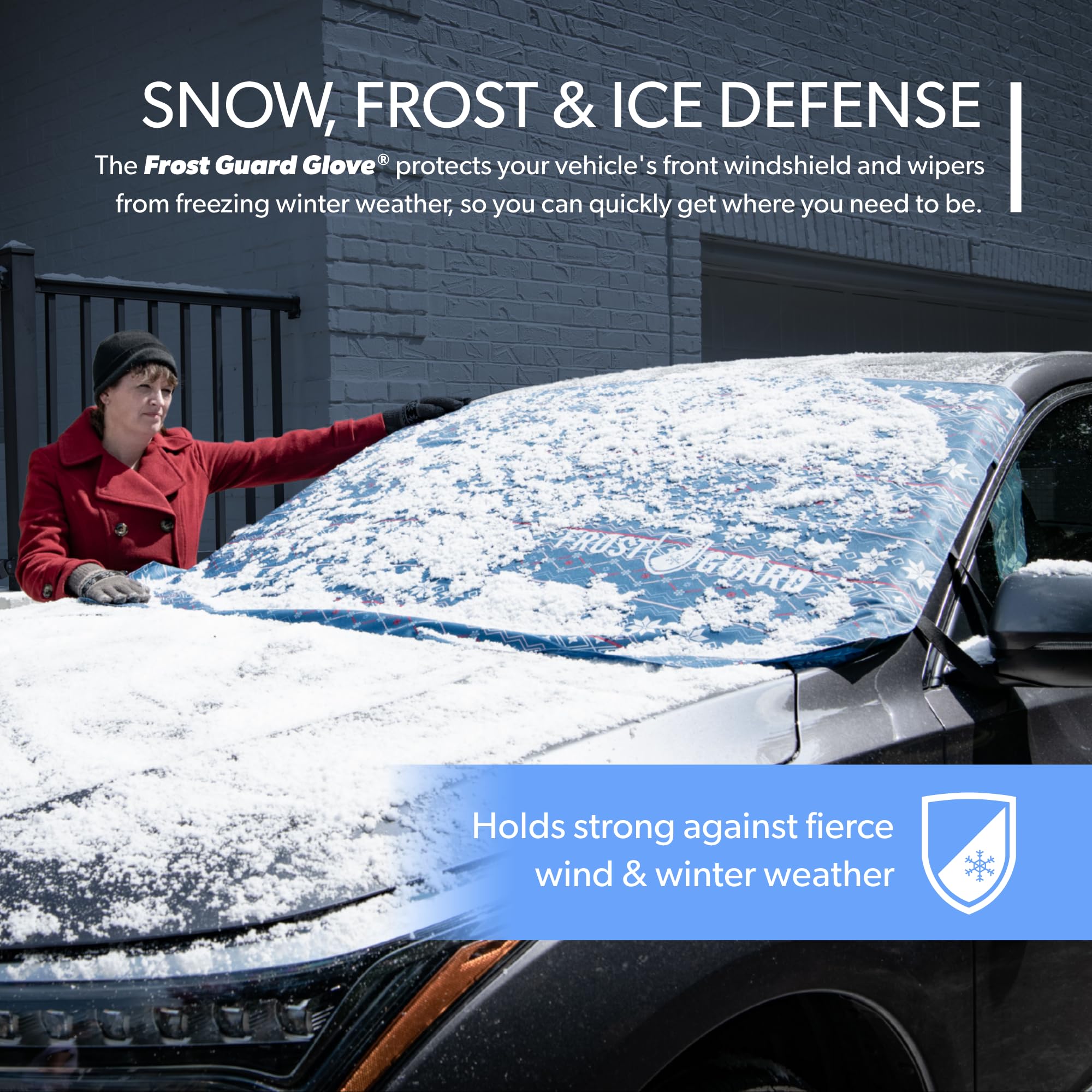 Snapklik.com : FrostGuard Glove Car Windshield Cover For Ice And Snow ...