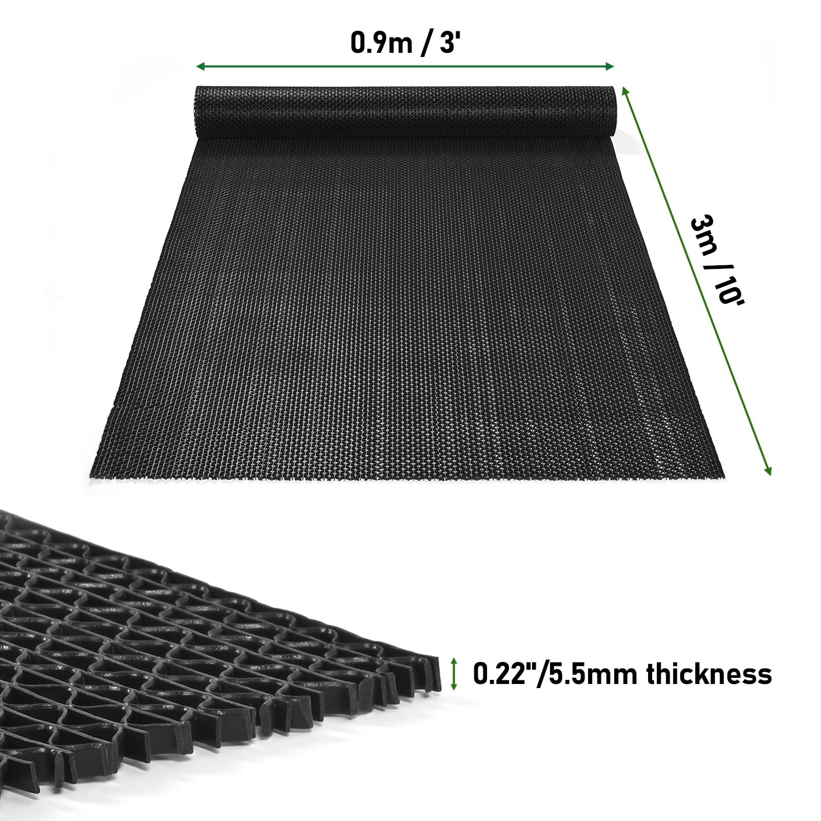 Snapklik.com : Jxgzyy Commercial Drainage Mat Non Slip Drainage Floor ...