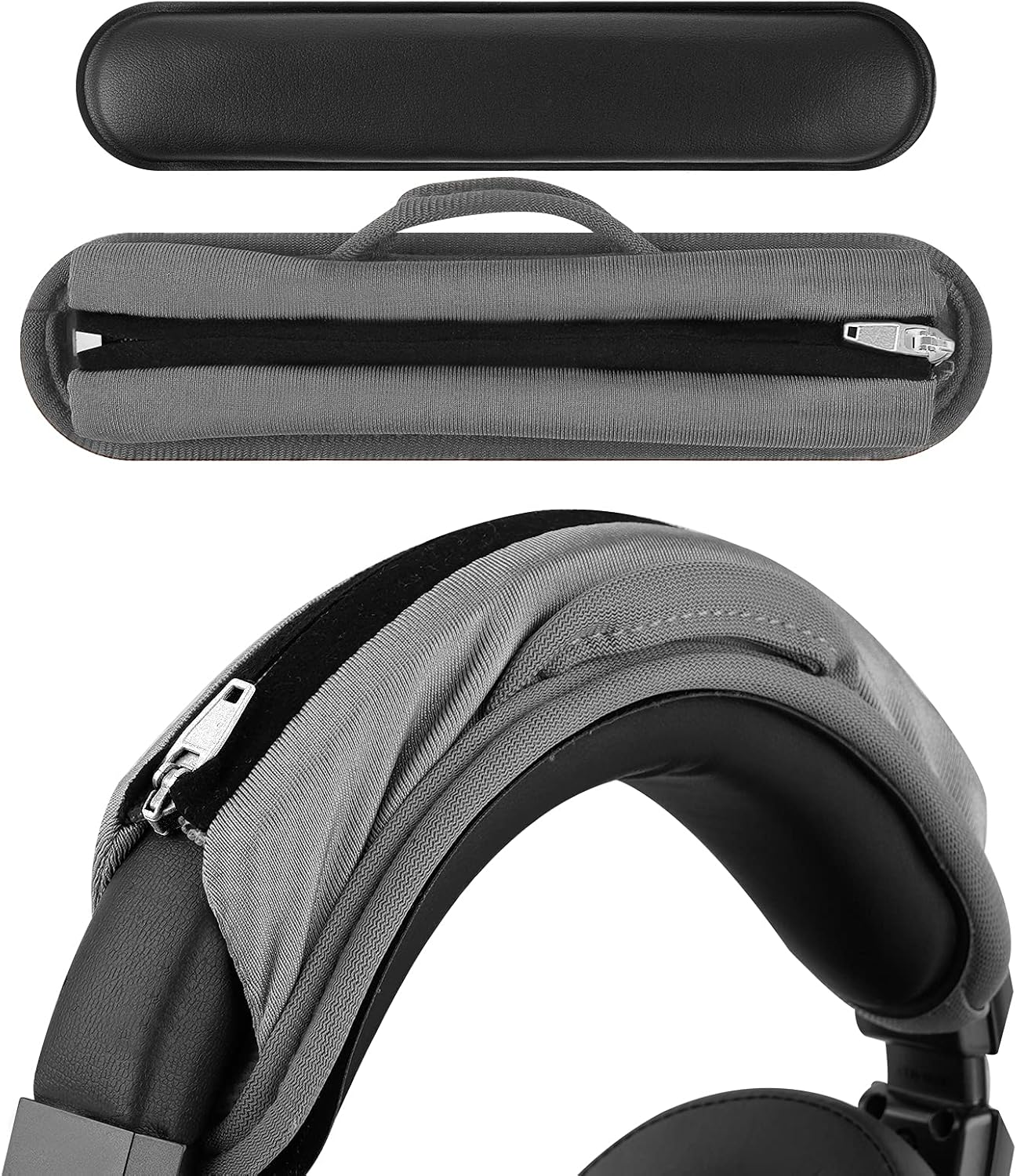 Amazon.com: Geekria Medium Hook and Loop Headband Cover + Pad Set ...