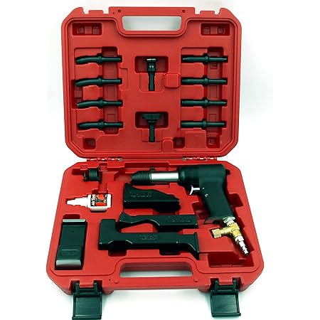 Amazon.com: Wicks Aircraft 737-3X Rivet Gun Kit, 3X Pneumatic Rivet Gun ...