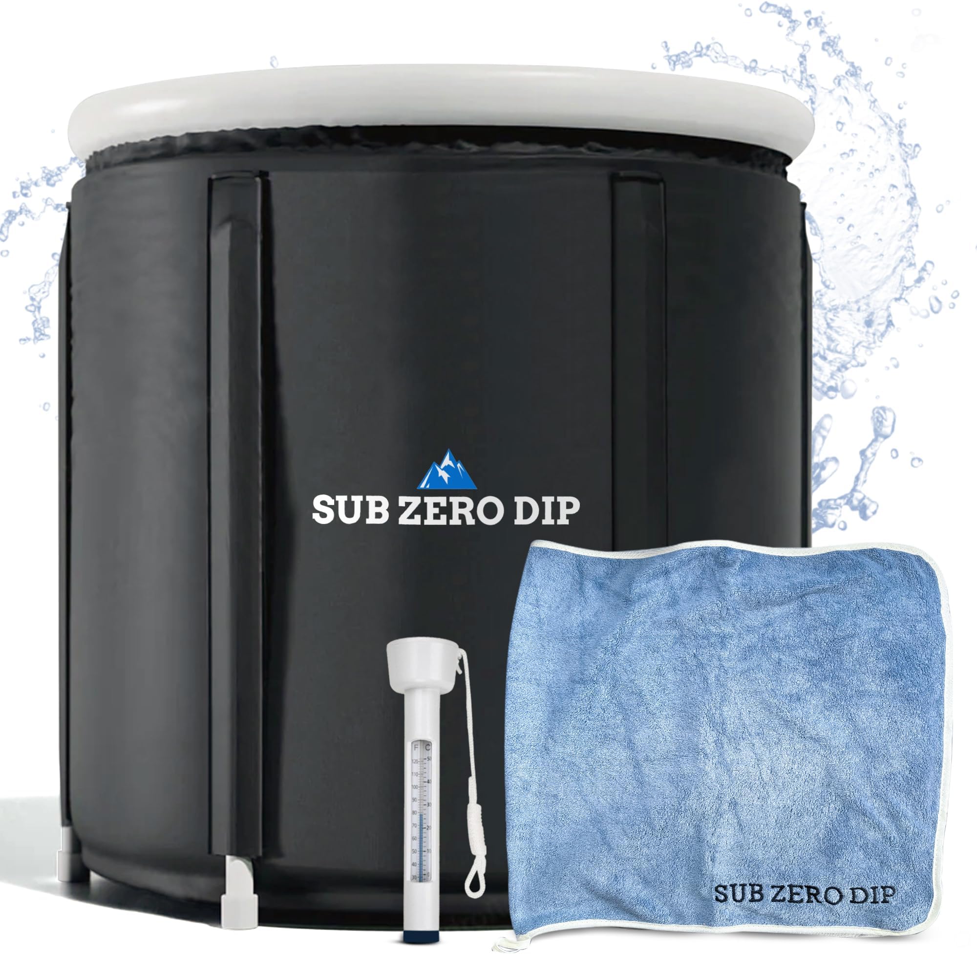 Sub Zero Dip Outdoor XL Cold Plunge Tub Kit 116Gal-440L Portable Ice ...