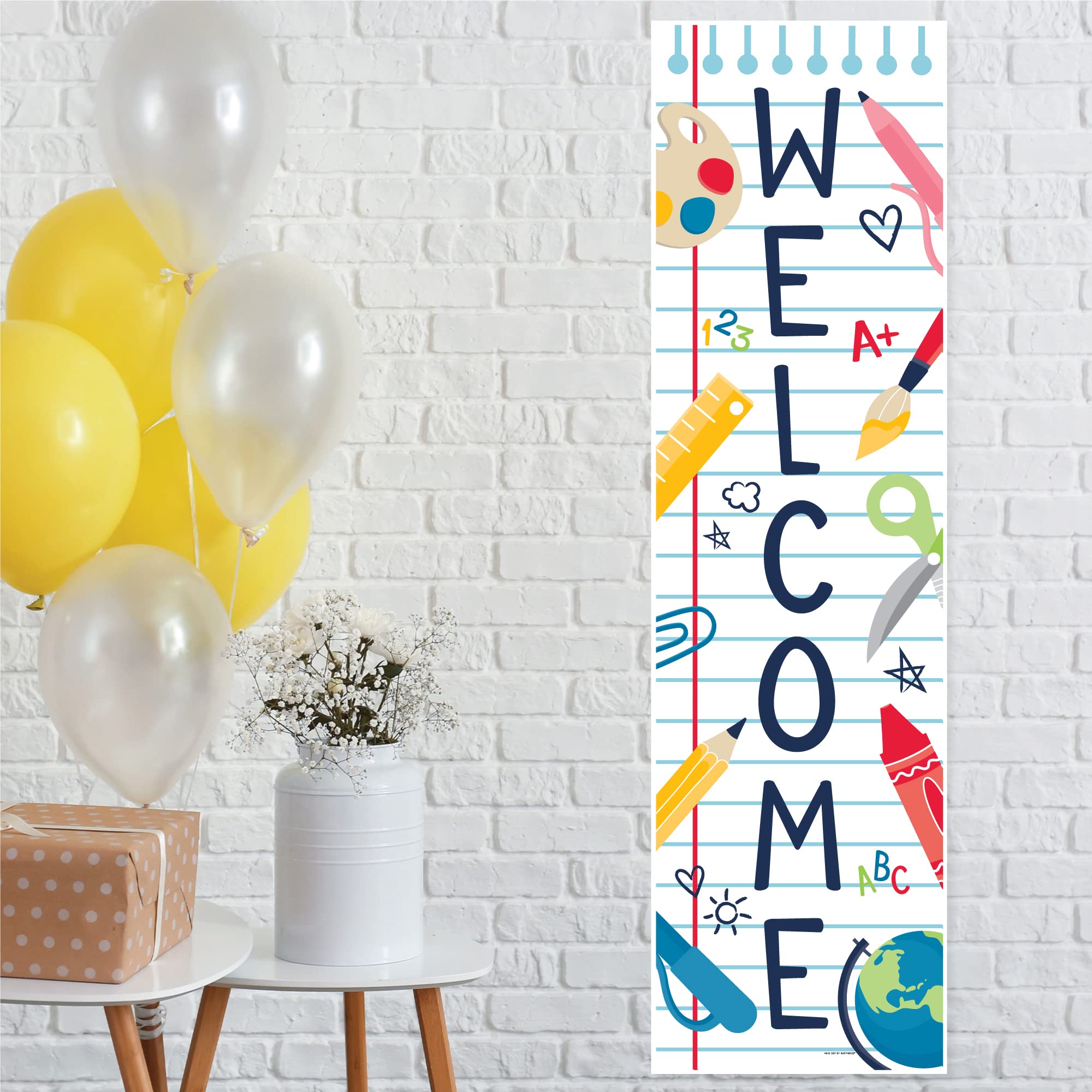 Welcome Banner Vertical