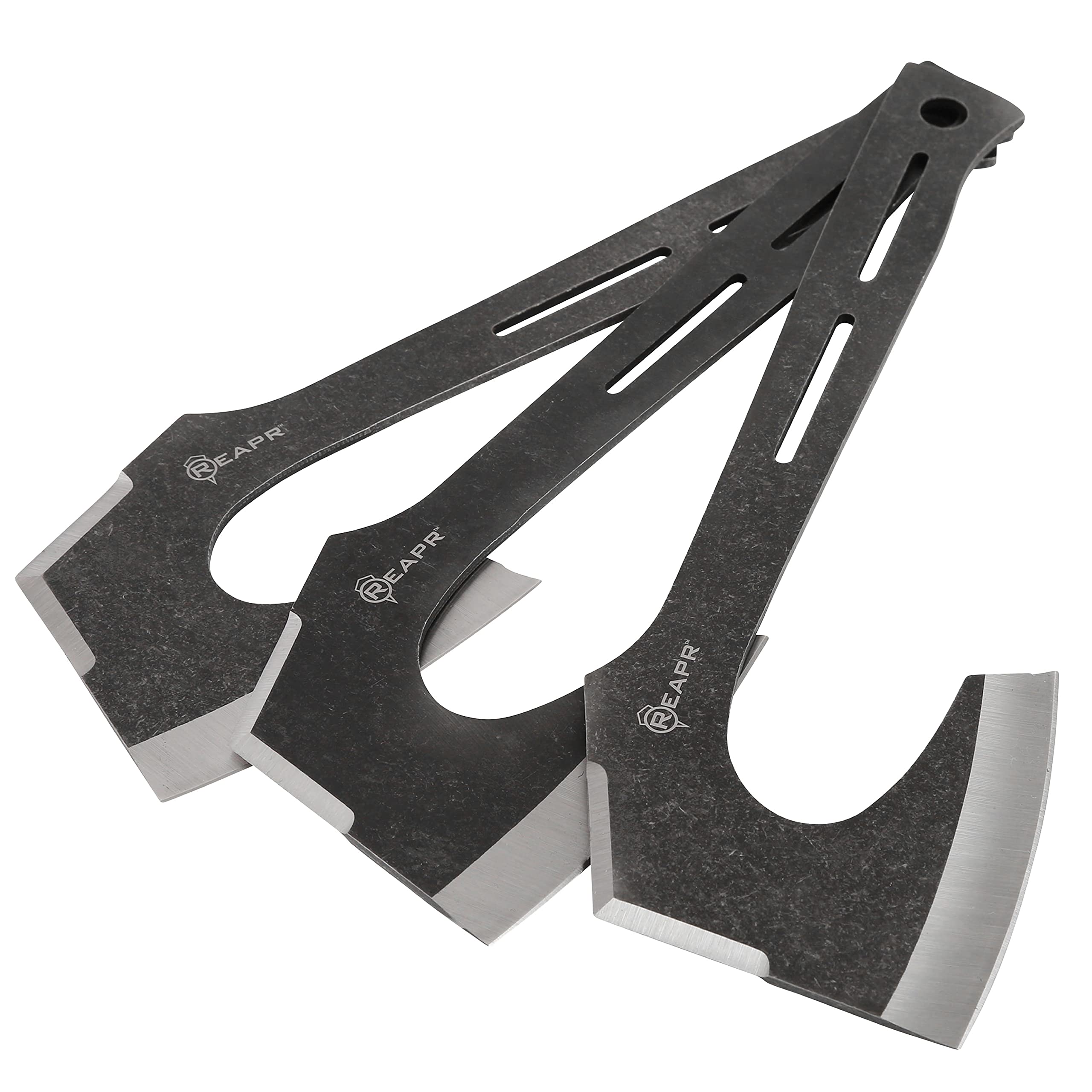 Snapklik.com : 11023 Chuck 3 Piece Throwing Axe Set, Full Tang Axe ...