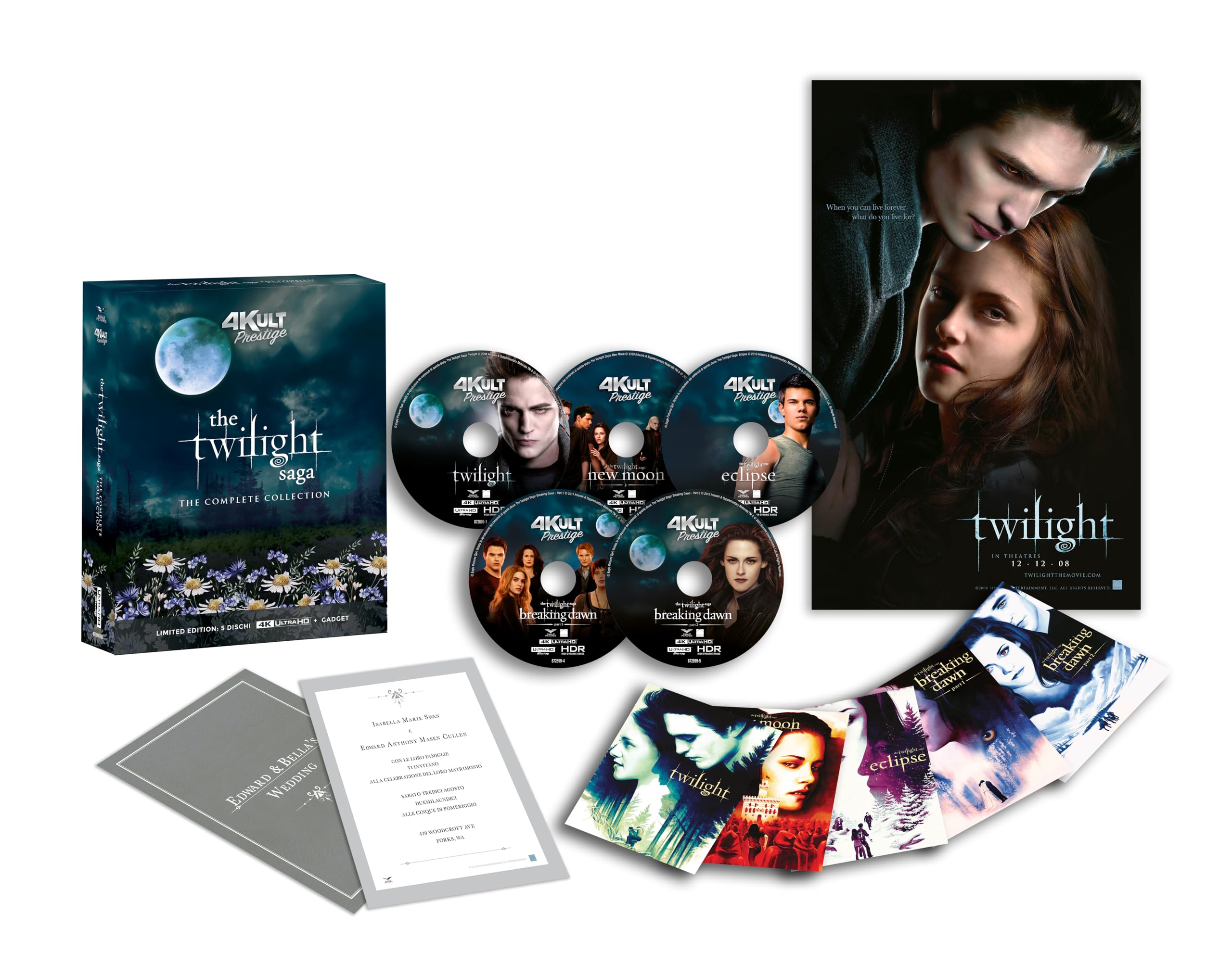 The Twilight Saga 4K UHD (2008-2012) (Eagle Pictures) - Blu-ray Forum