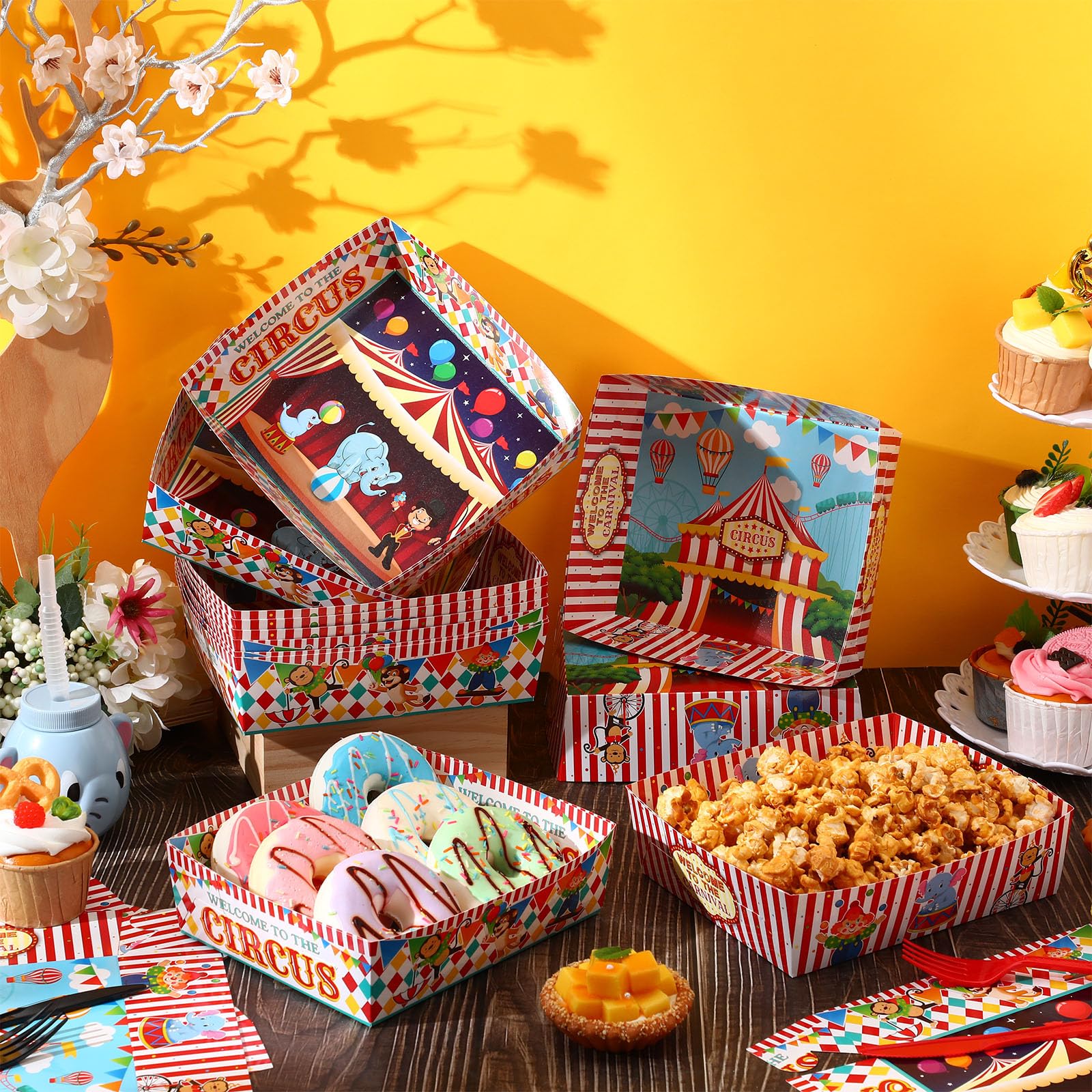 Circus Party Snack Ideas Check Out This Cute Pink Circus Birthday