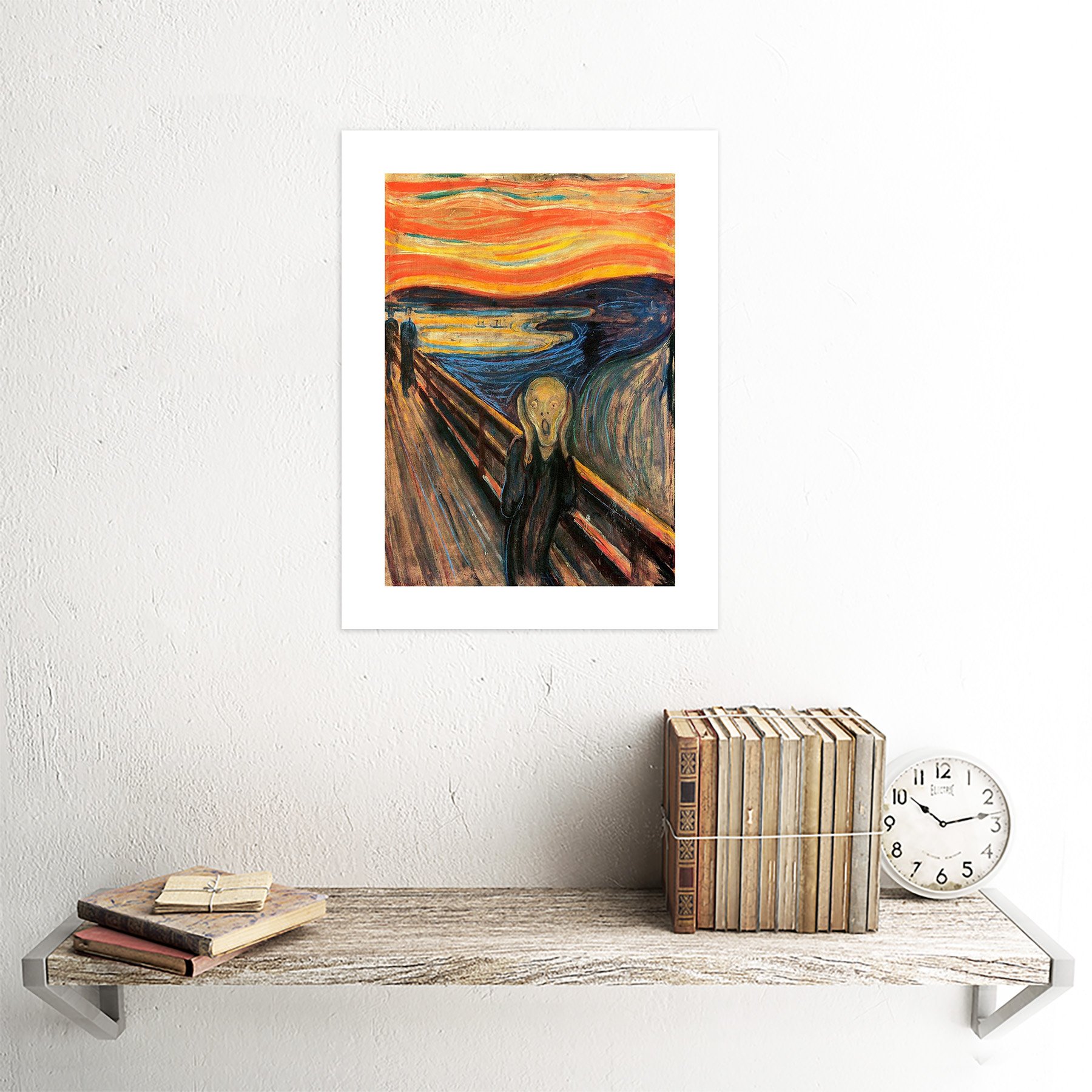 The Scream Painting By Van Gogh Edvard Munch | The Scream (1893)
