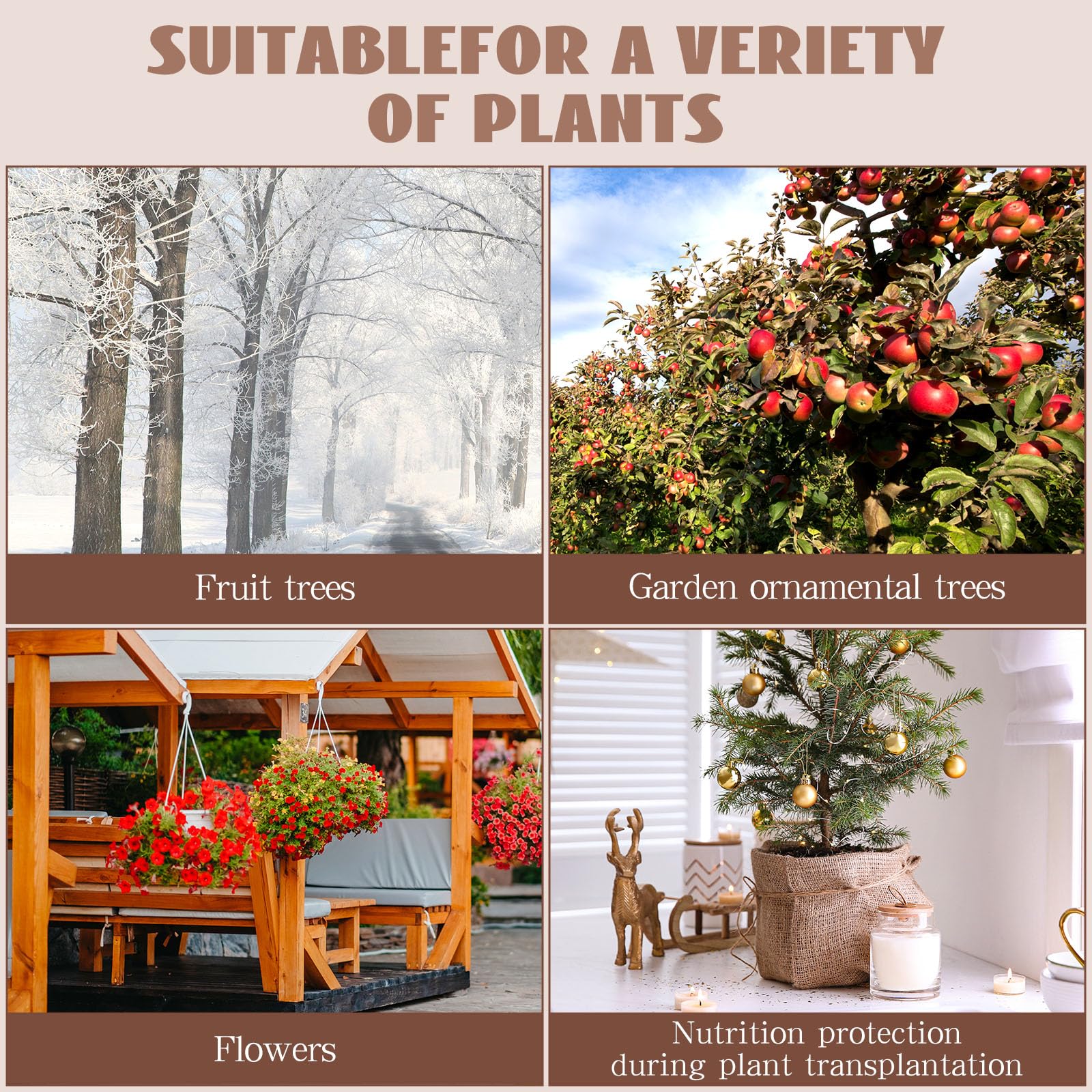 Preboun 2 Rolls Burlap Fabric Roll 40" Wide x 144 Feet Long Roll ...