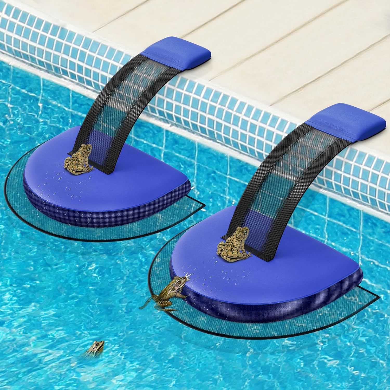 Amazon.com: Courpal 2 Pack Animal Escape Ramp for Pool, Floating Pool ...