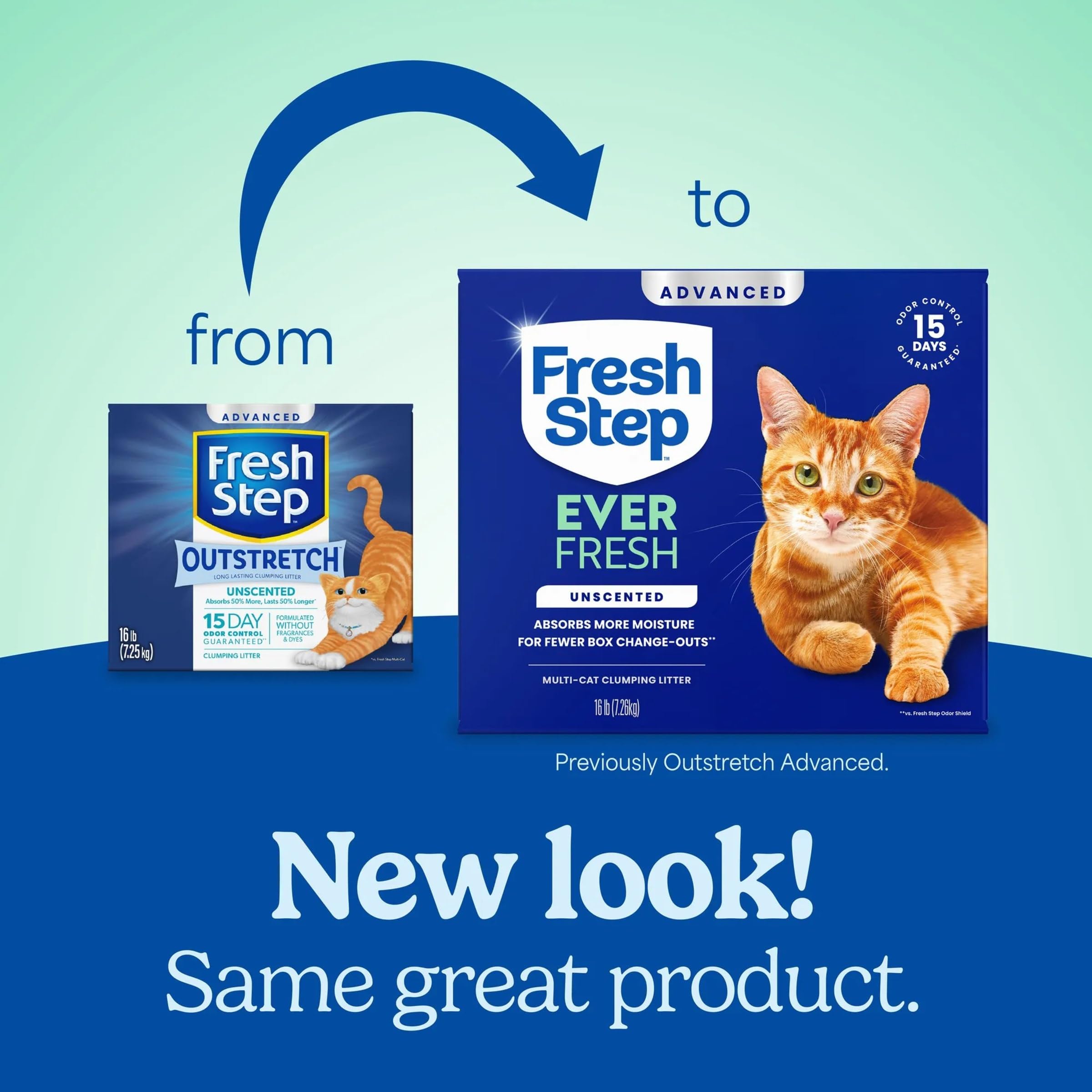 Snapklik.com : Fresh Step Ever Fresh Advanced Multi Cat Clumping Litter ...