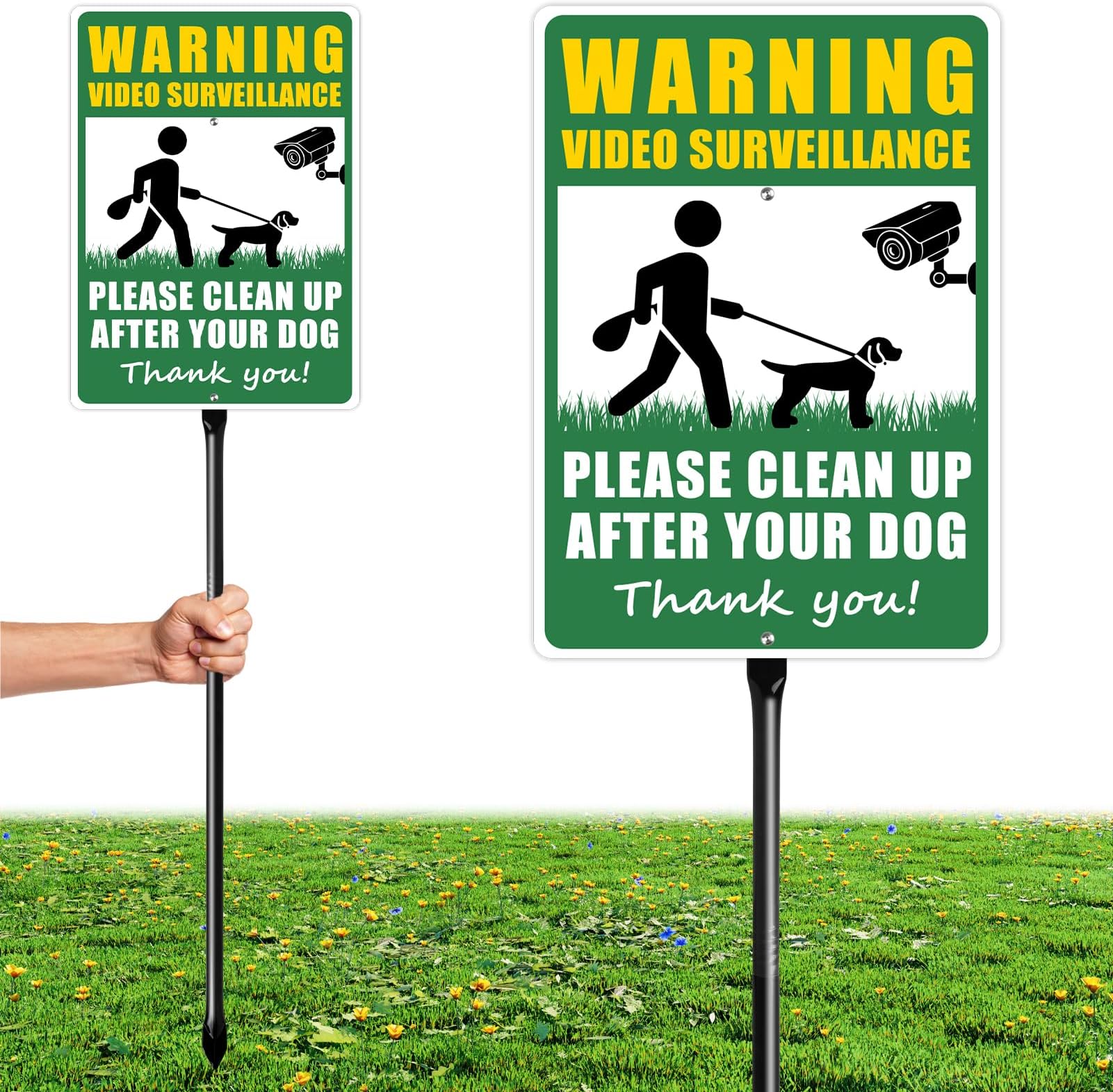 Amazon.com: SmartSign "Please Pick Up After Your Pet, Thank you, Area ...