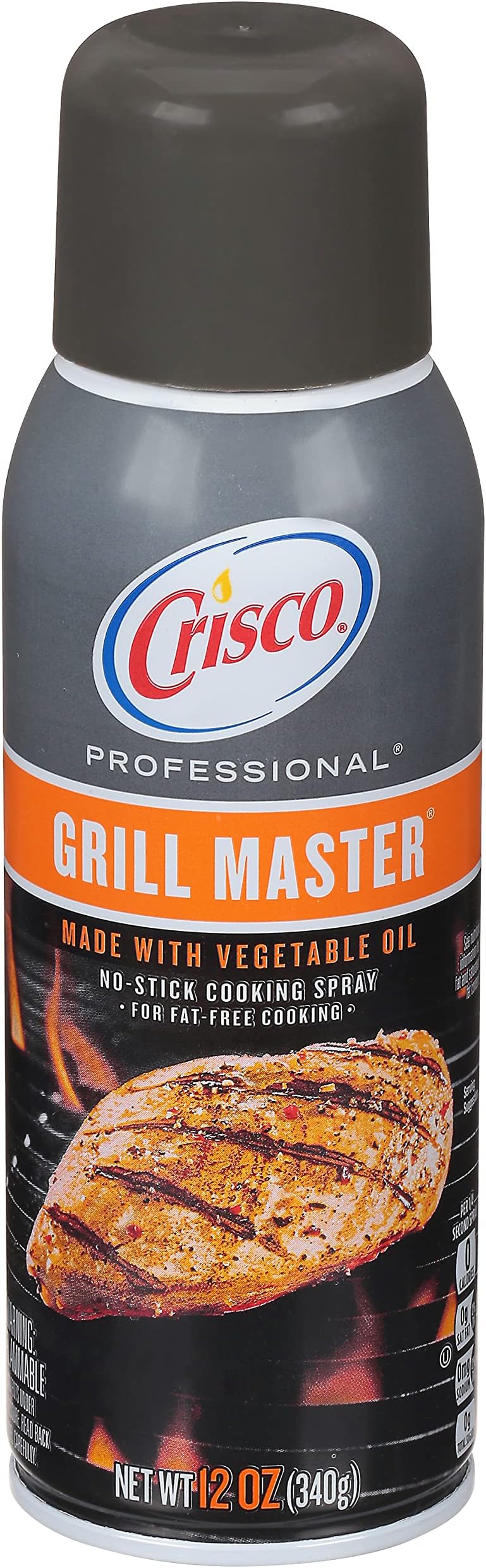 Amazon.com: Crisco Professional Oil Spray, Grill Master, 12 Ounce