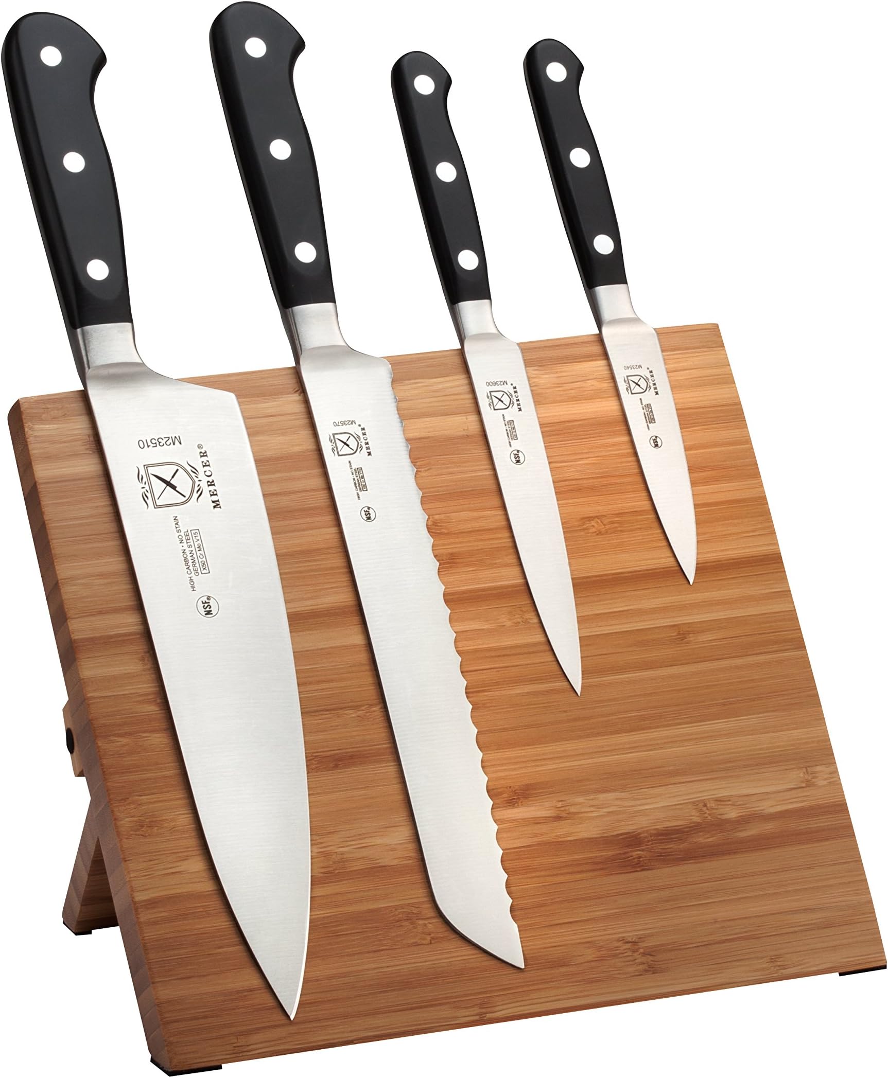 Amazon.com: Mercer Culinary M23500 Renaissance 6-Piece Forged Knife ...