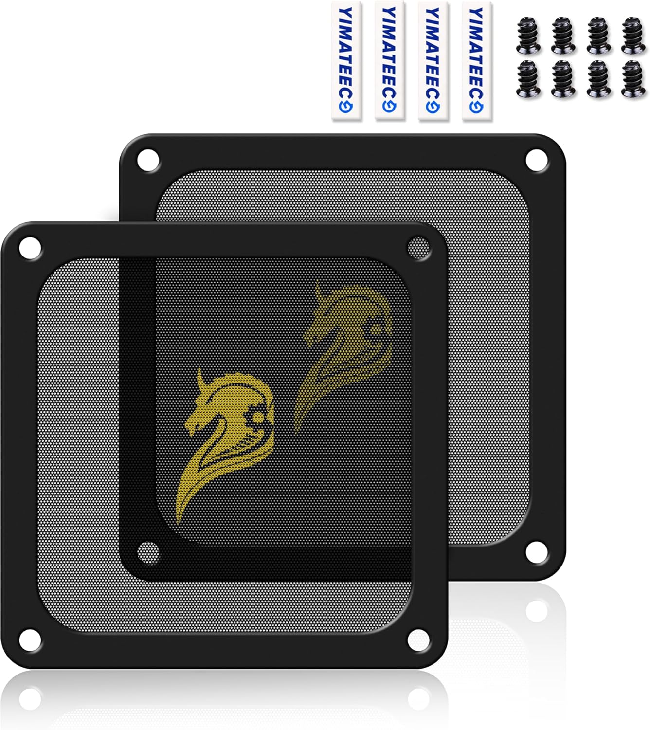 Amazon.com: 140mm Fan Filter PC Dust Filter Computer Fan Grills Dust ...