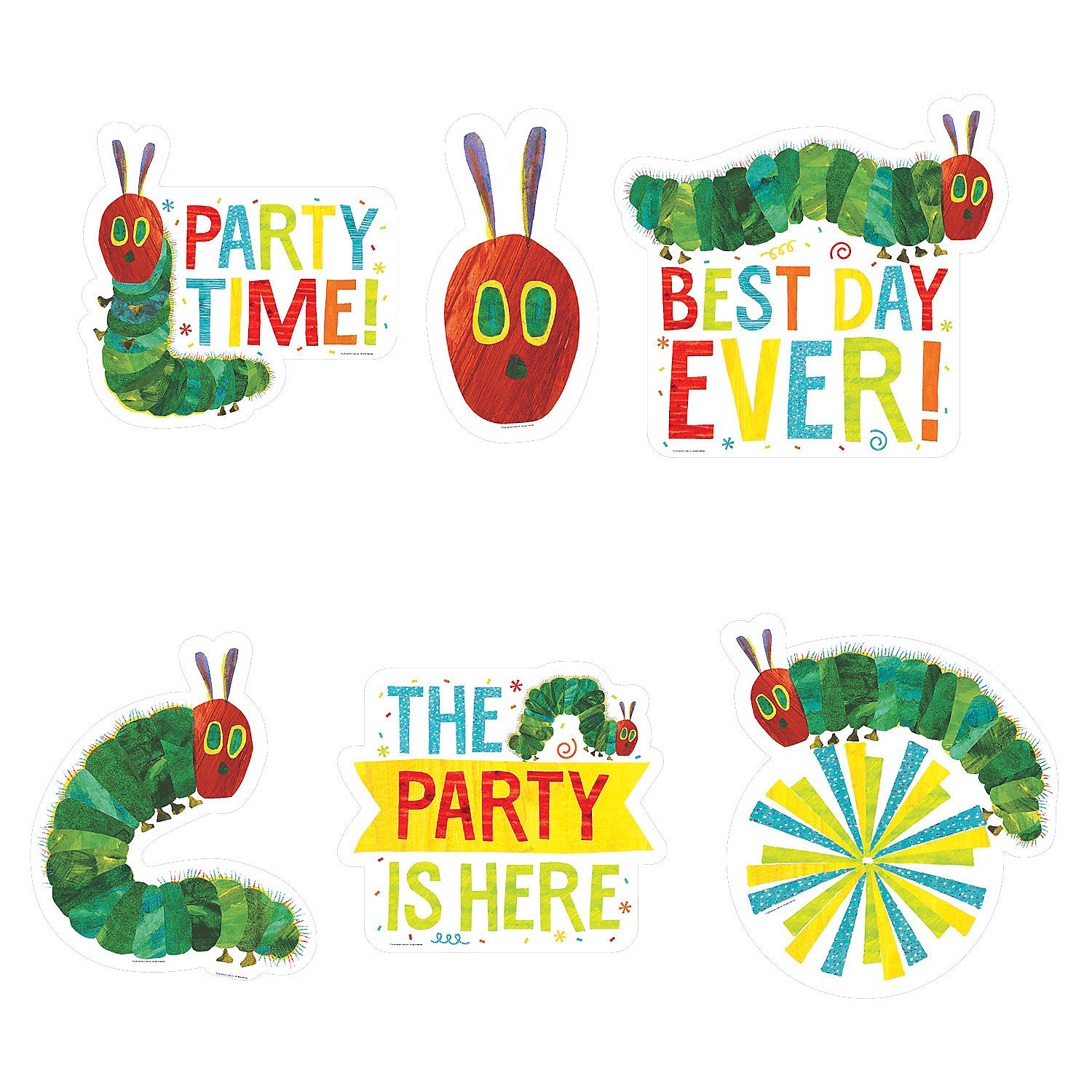 Very Hungry Caterpillar Wall Decals Caterpillar Birthday Party Hungry
