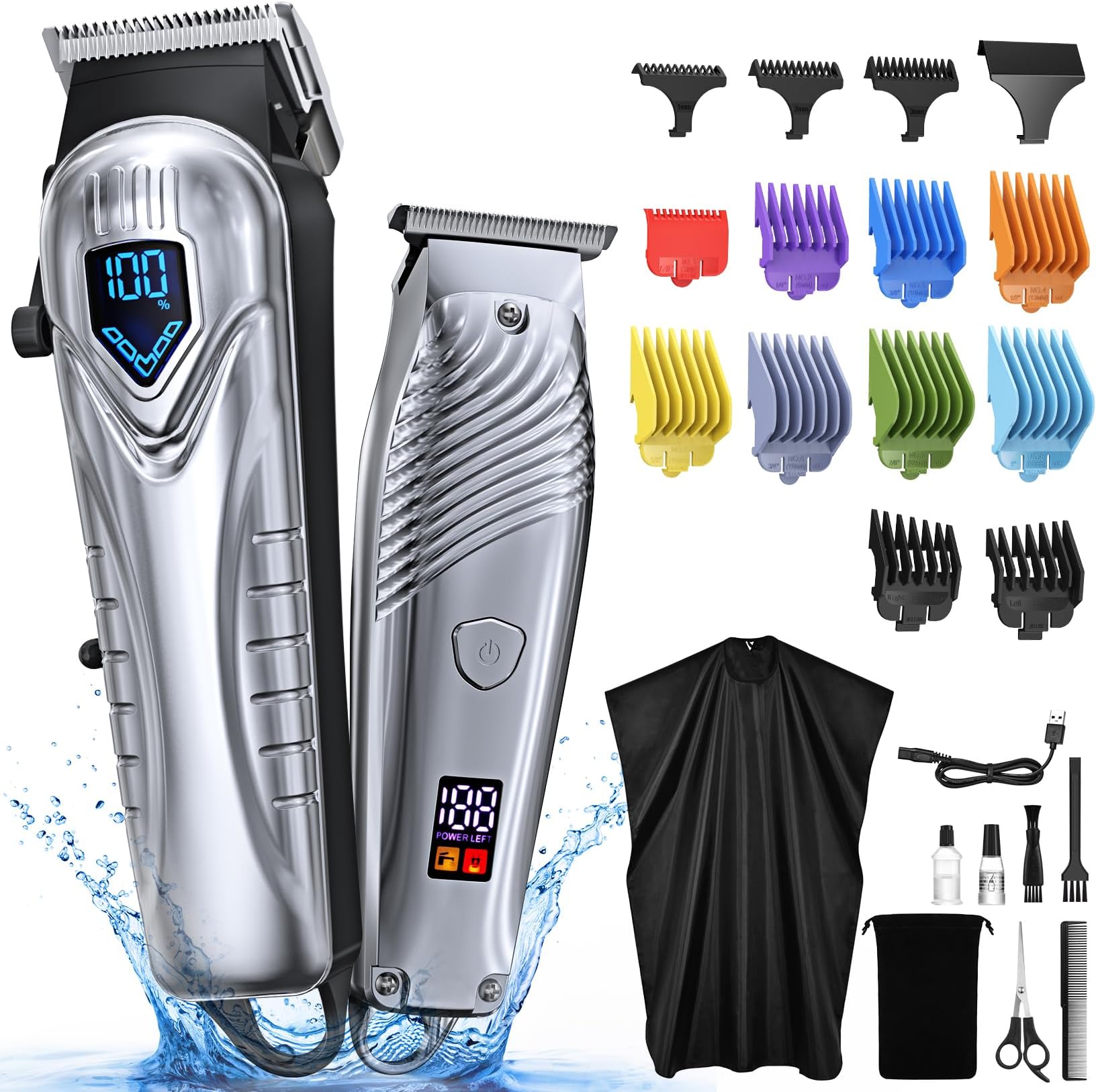Amazon.com: Hair Clippers for Men&Women, 5 Hours Cordless Hair Cutting ...