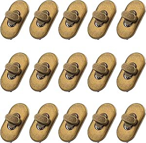 Amazon.com: TXIN 15 Pieces Twist Lock Fastener Purse Turn Locks Clasp ...