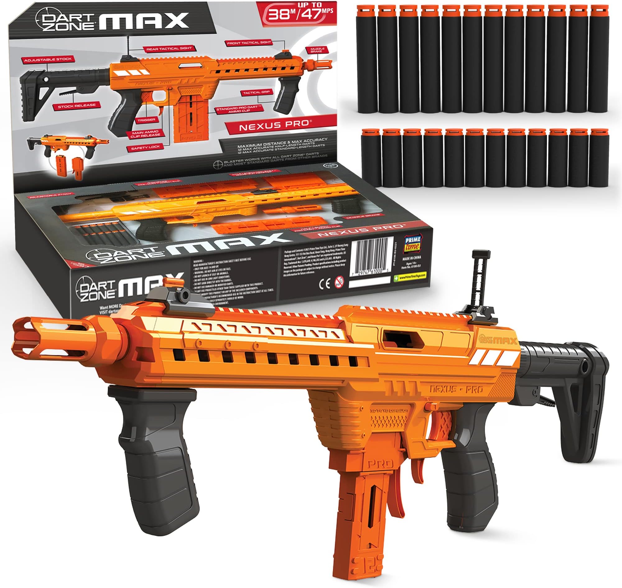 DART ZONE Max Nexus Ultimate Blaster Pro Series : Amazon.ae: Toys