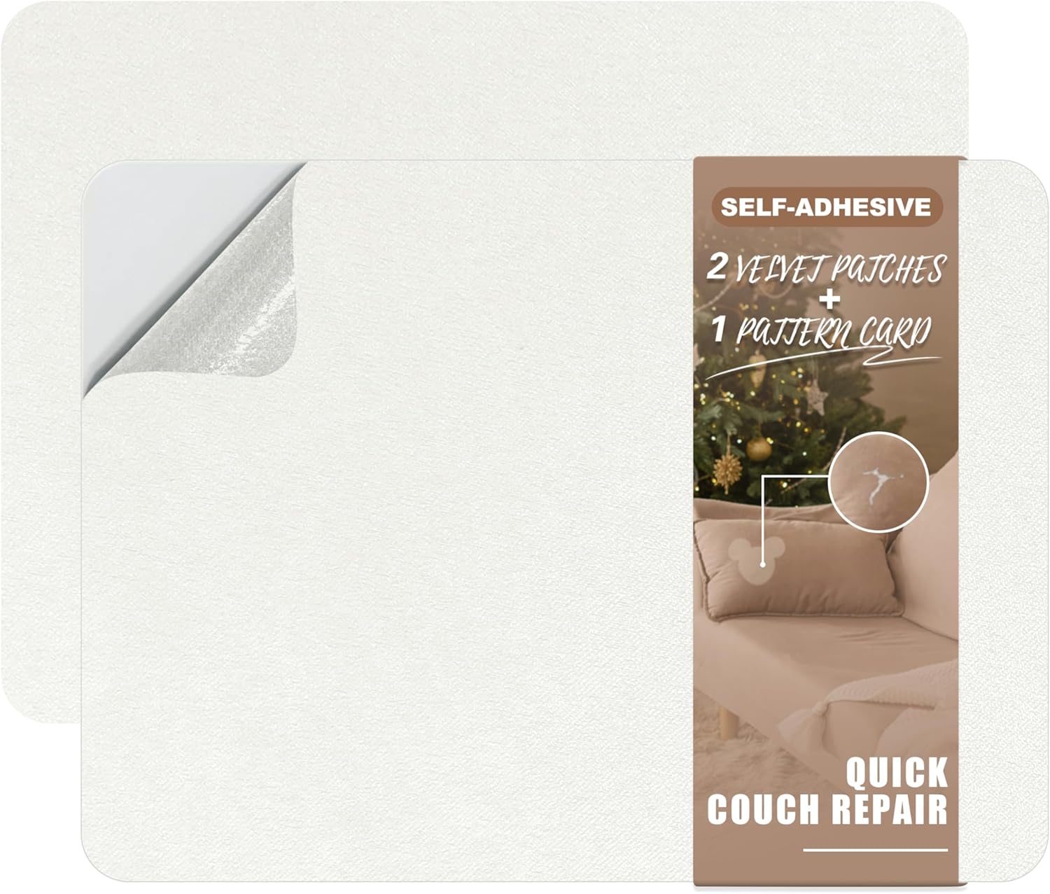 Amazon.com: Azobur Fabric Couch Repair Patch 8.3 x 11 inches,Self ...