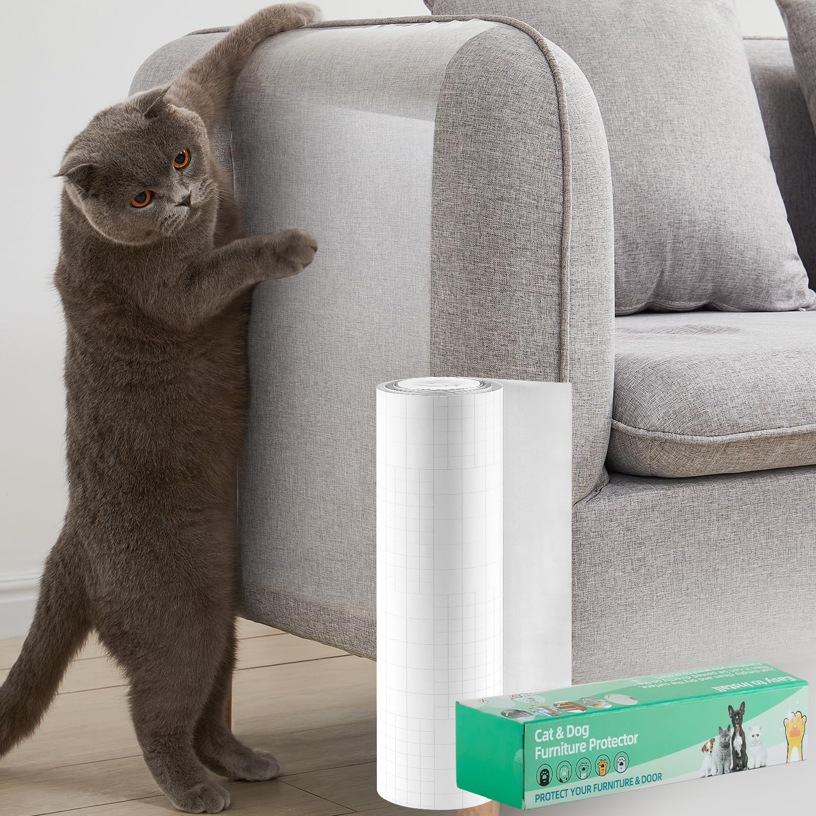 Amazon.com : BARPOT Cat Scratch Furniture Protector - Cat Scratch ...