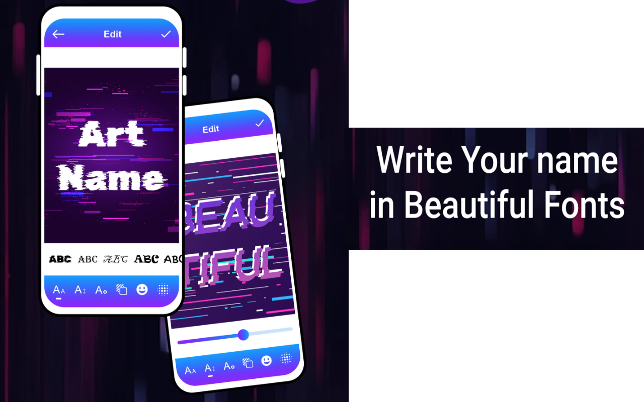 Glitch Name Art Maker - App on Amazon Appstore