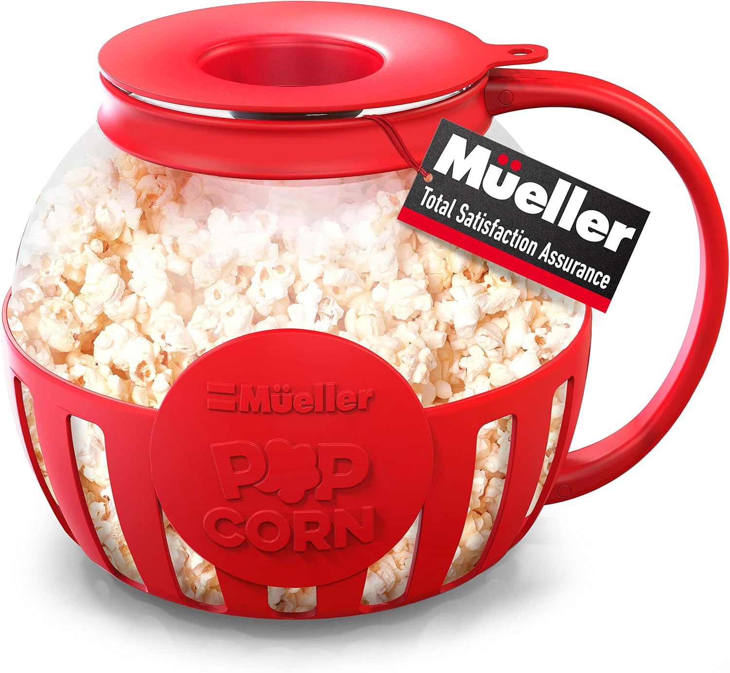 Amazon.com: Premium Microwave Popcorn Popper, 3 Quart Capacity Popcorn ...