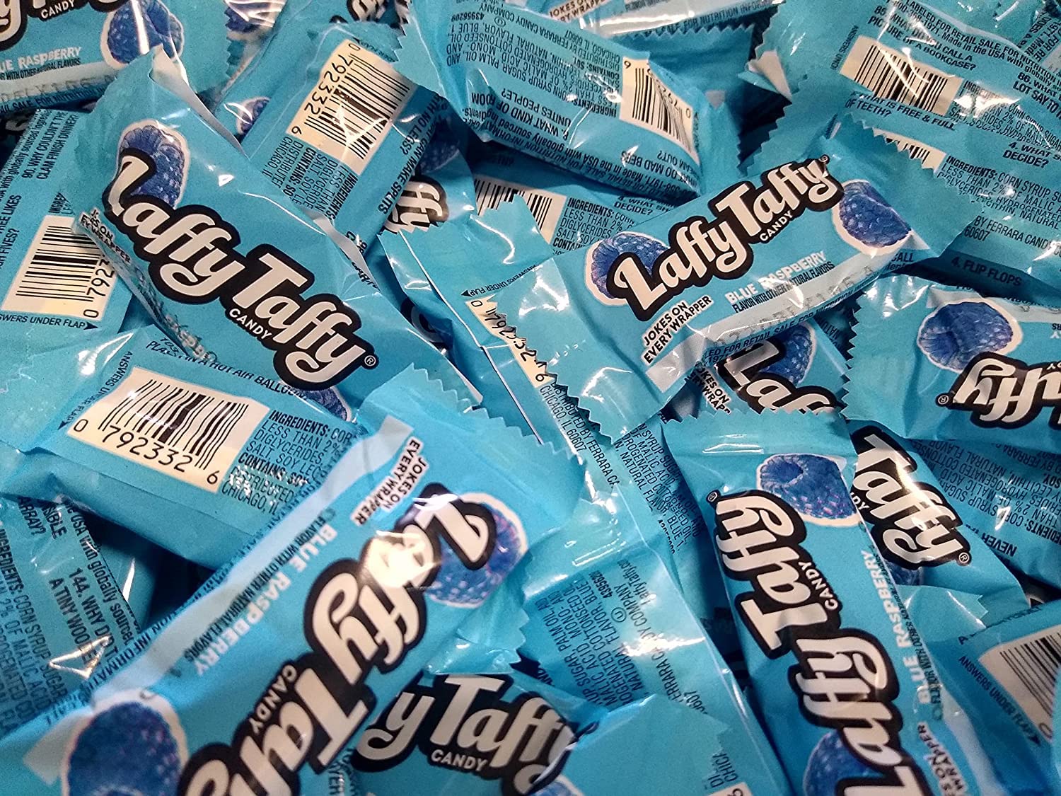 Blue Raspberry Laffy Taffy Fun Size, 3 lbs - Approx. Nepal | Ubuy
