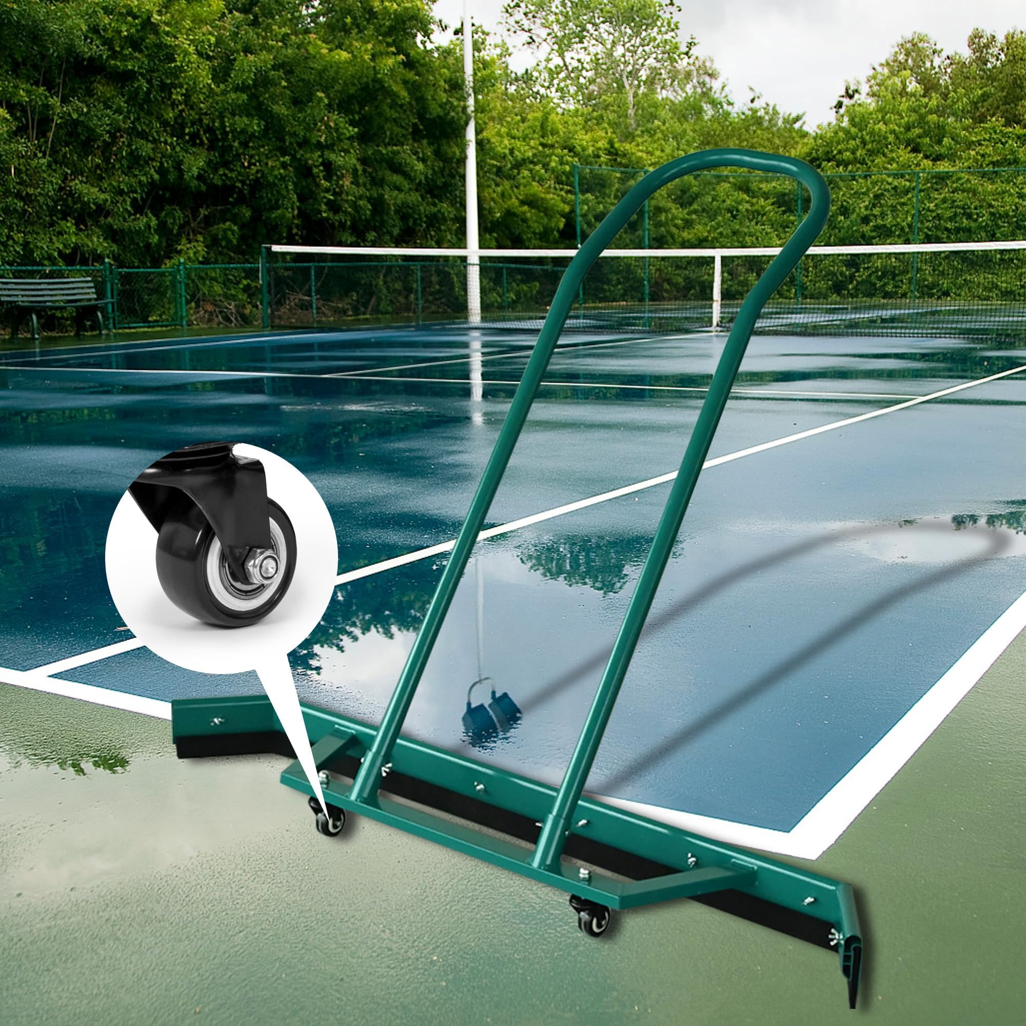 Amazon.com: Vermont Rol-Dri Tennis Court Squeegee - Blue PVA & PU Foam ...