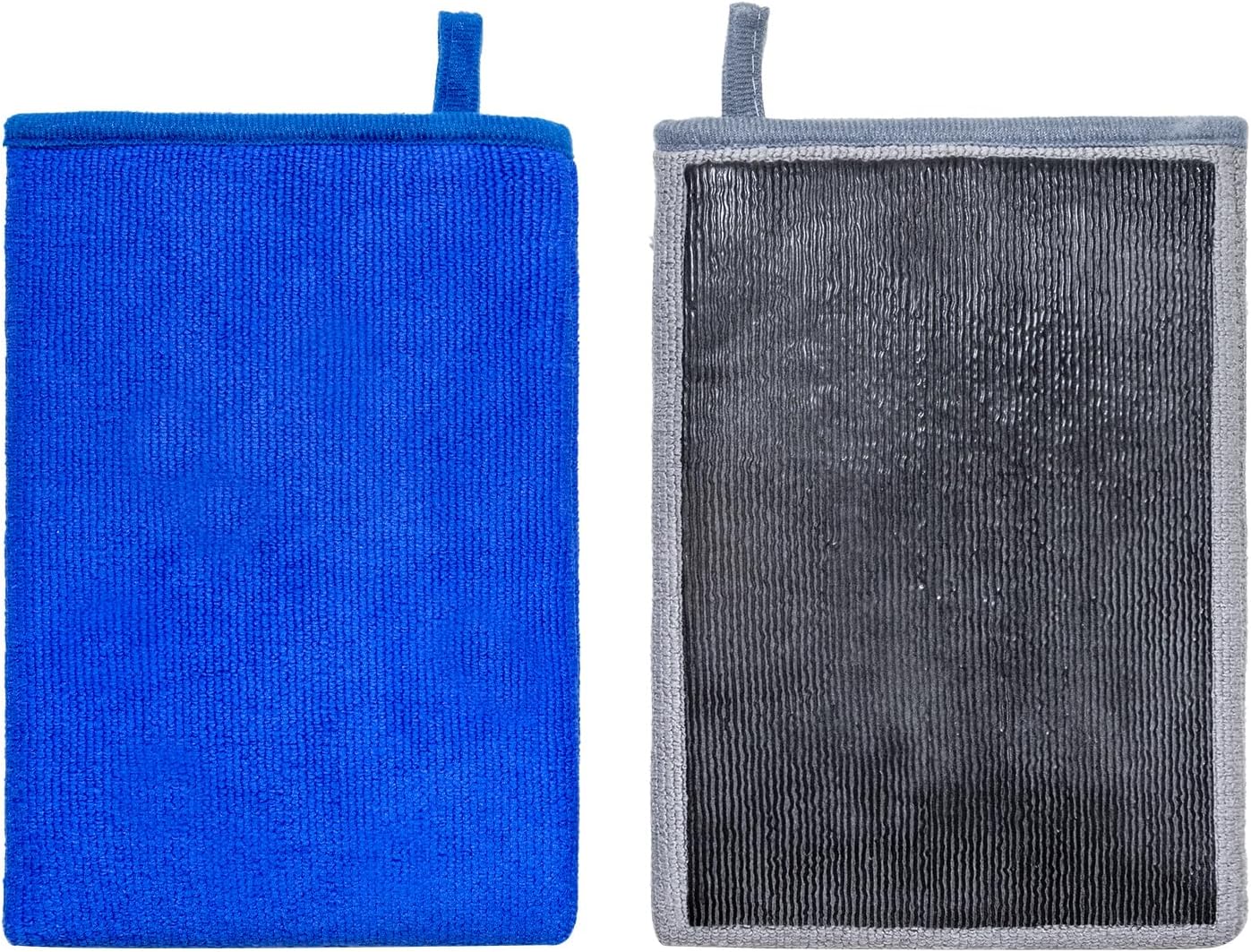 MIHURO 2 Pack Clay Mitt for Car Detailing,Large Size21x14.5cmx1.5cm ...