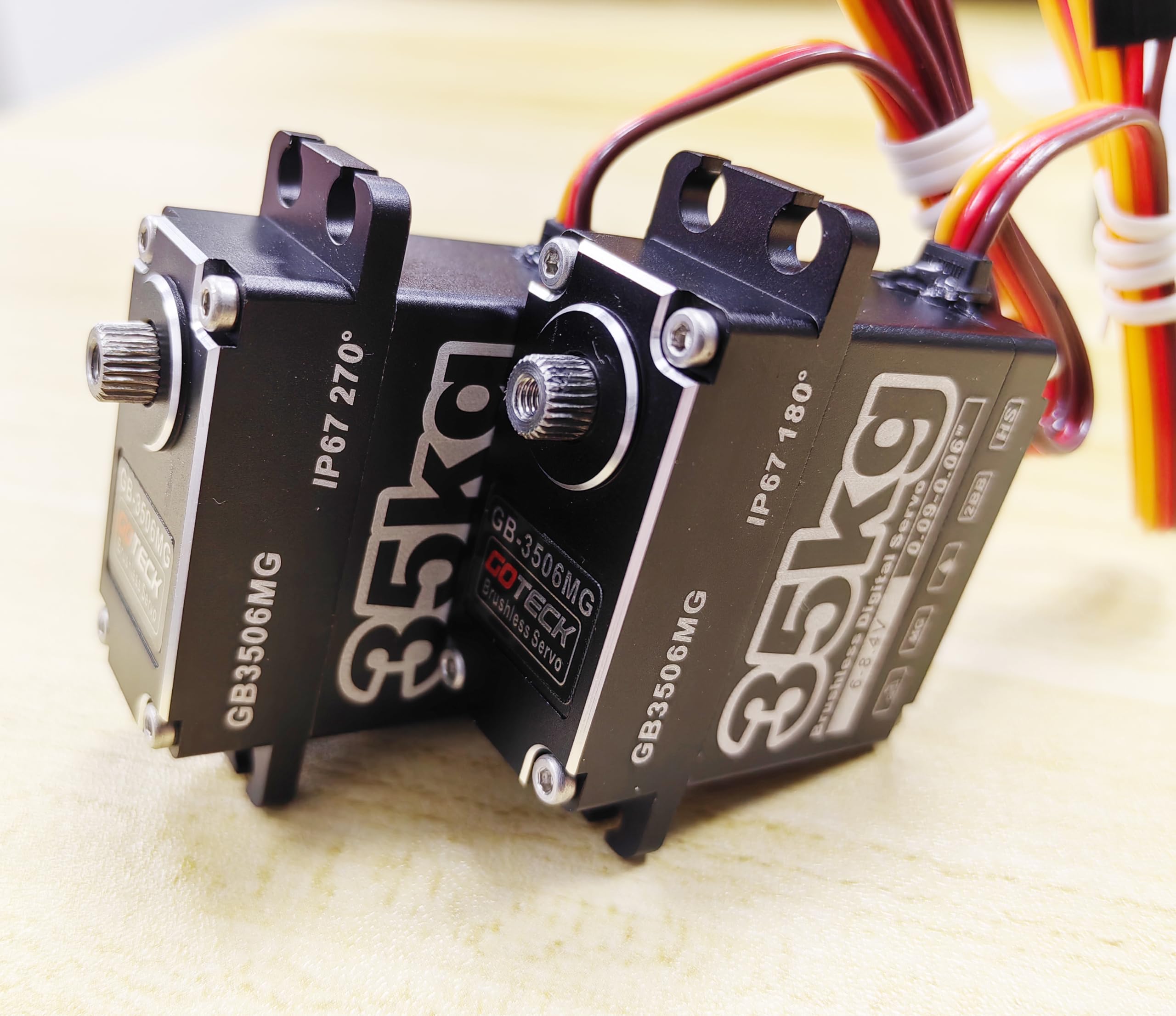 Snapklik.com : GOTECK 35KG Brushless Digital Servo Large Torque 8.4V ...