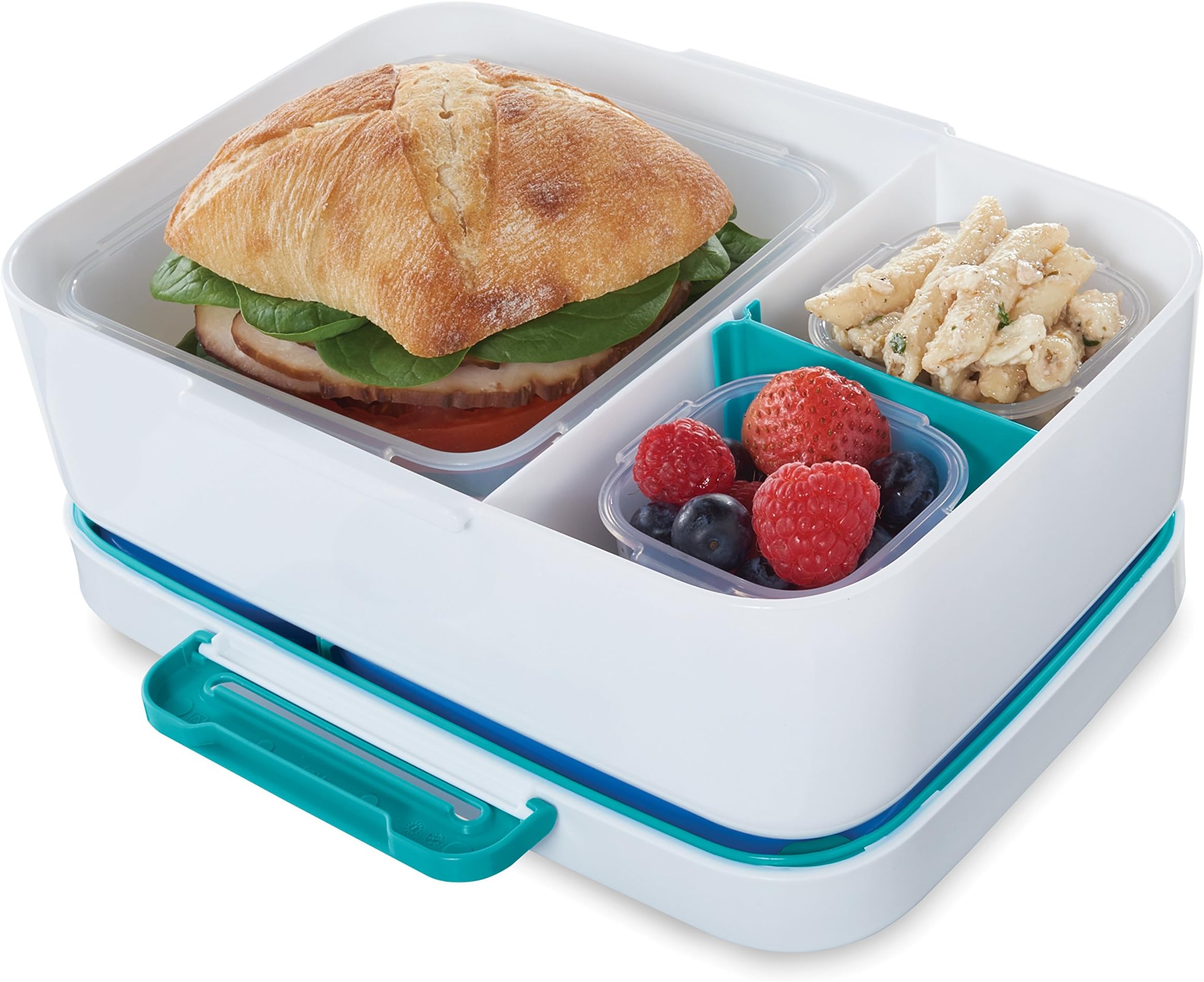 Amazon.com: Rubbermaid LunchBlox Leak-Proof Entree Lunch Container Kit ...