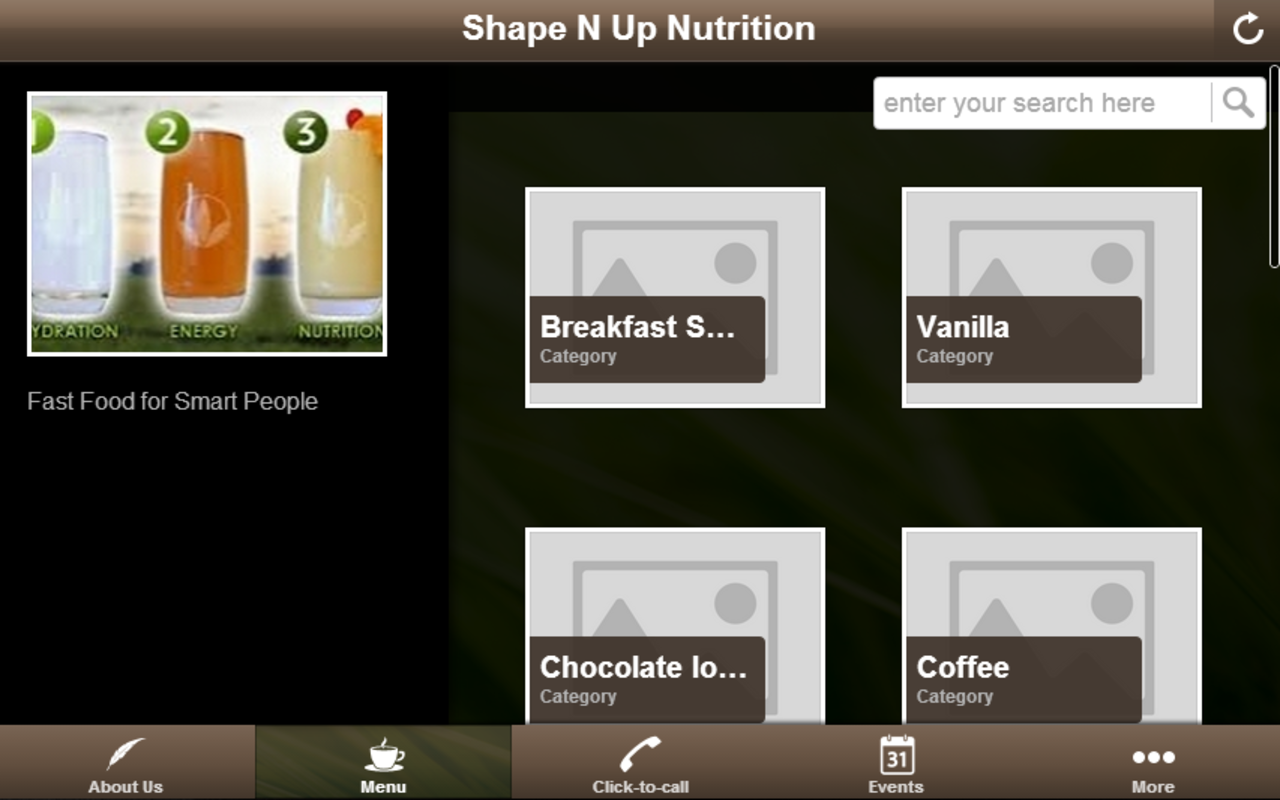 Shape N Up Nutrition - App on Amazon Appstore
