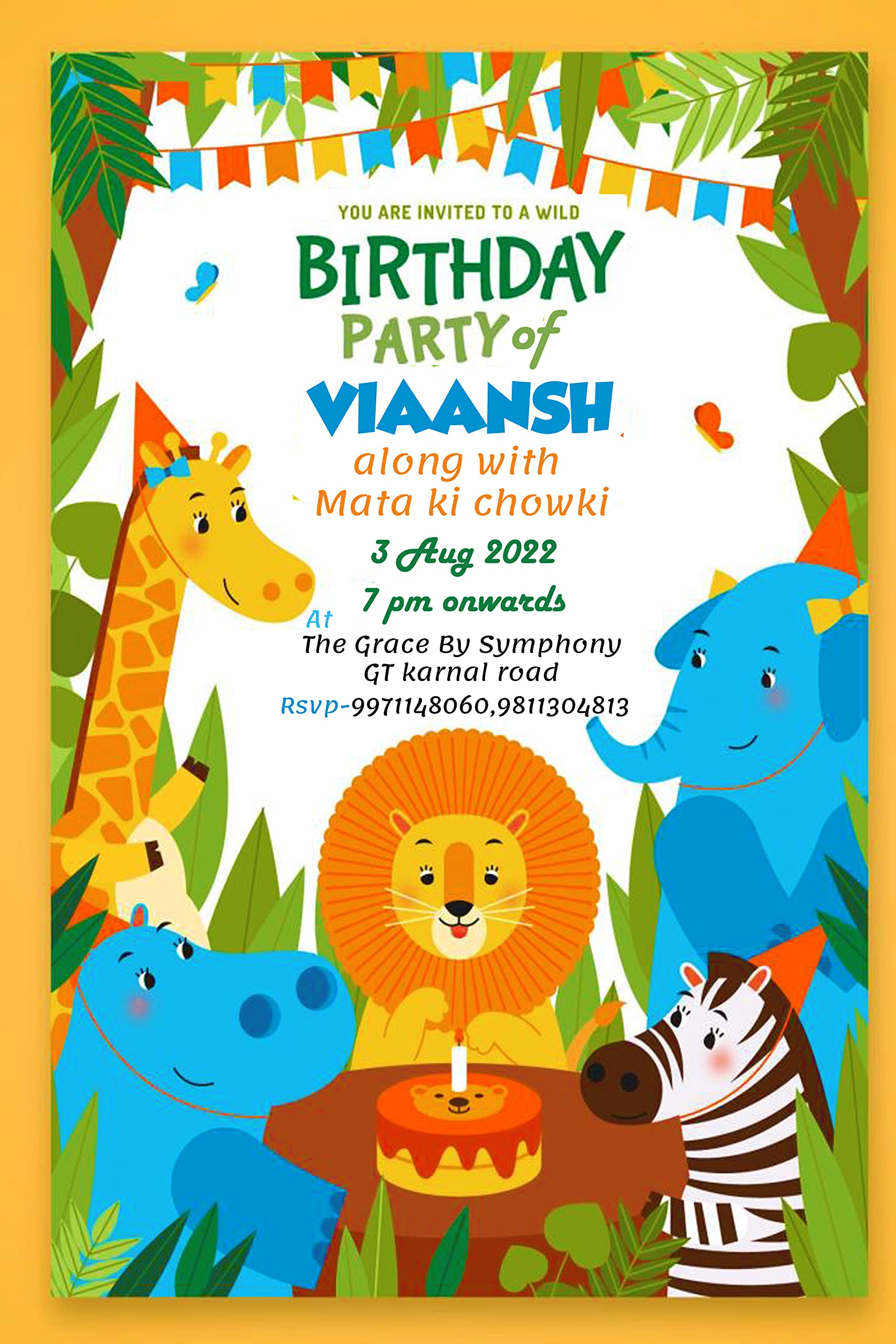 10 Boys Birthday Invitation