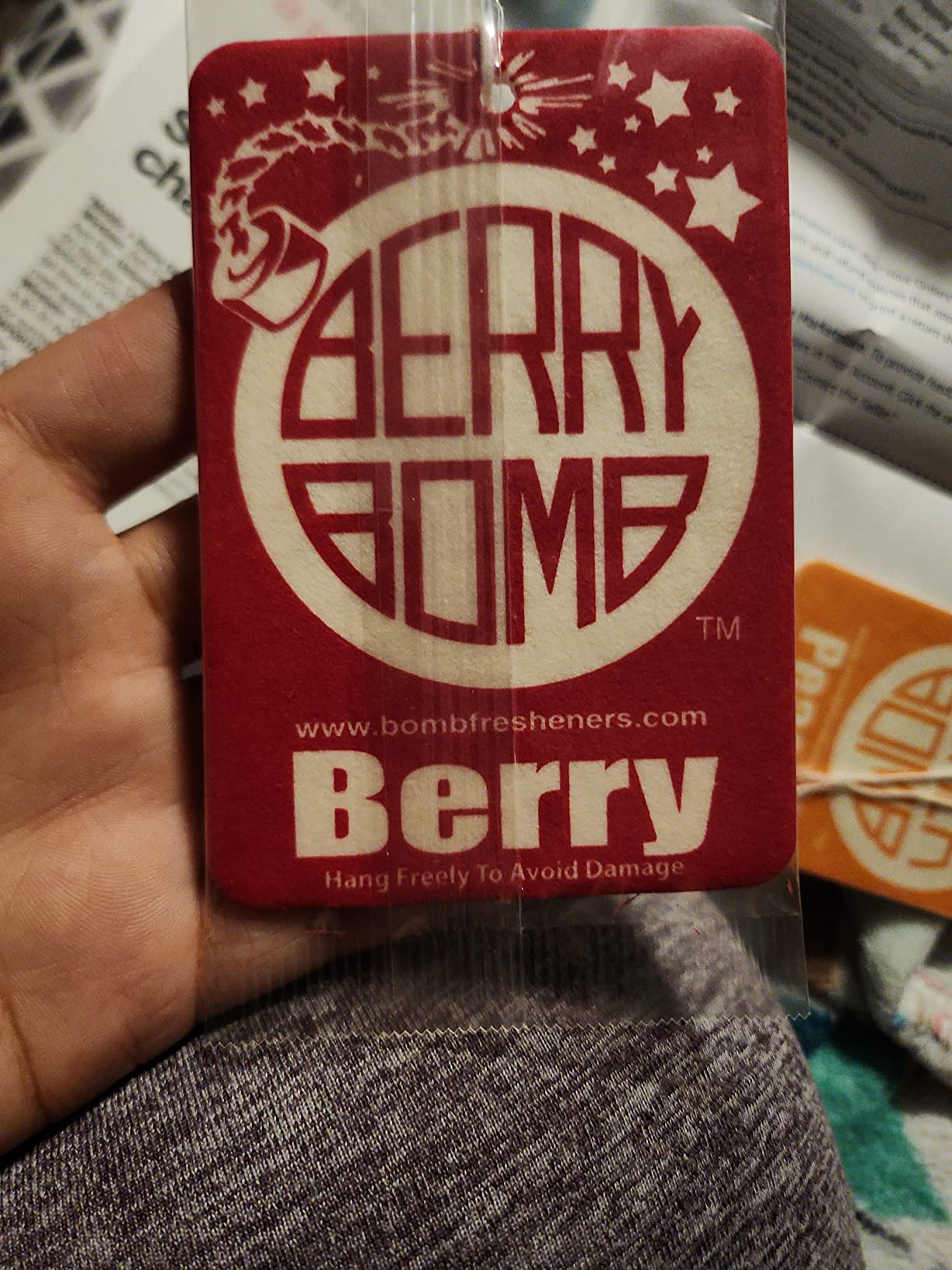 Amazon.com: Berry Bomb Air Freshener Pouch Pack 10 Pack : Automotive