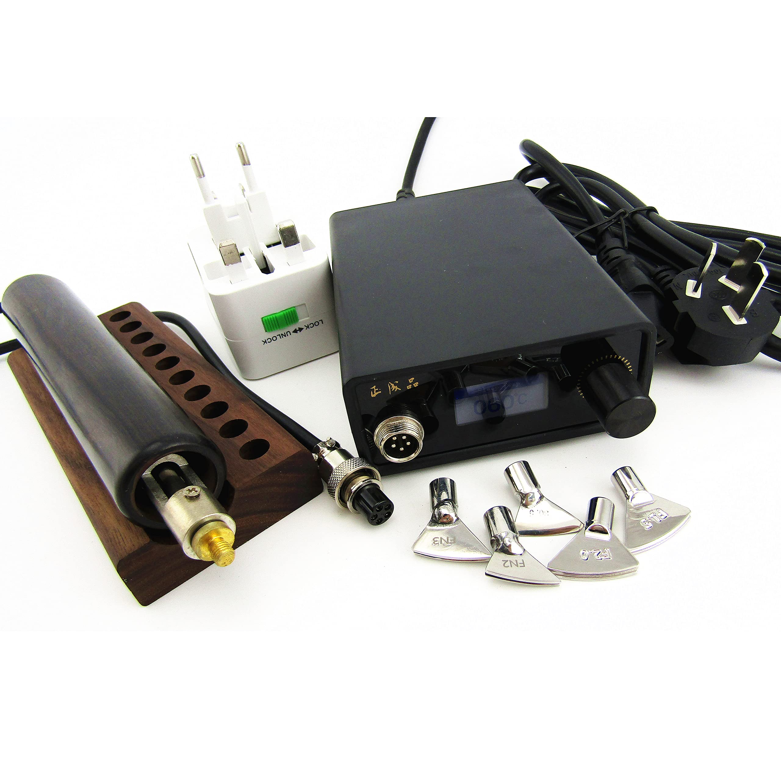 Amazon.com: 100-240V Leather Craft Electric Edge Creasing Machine Iron ...