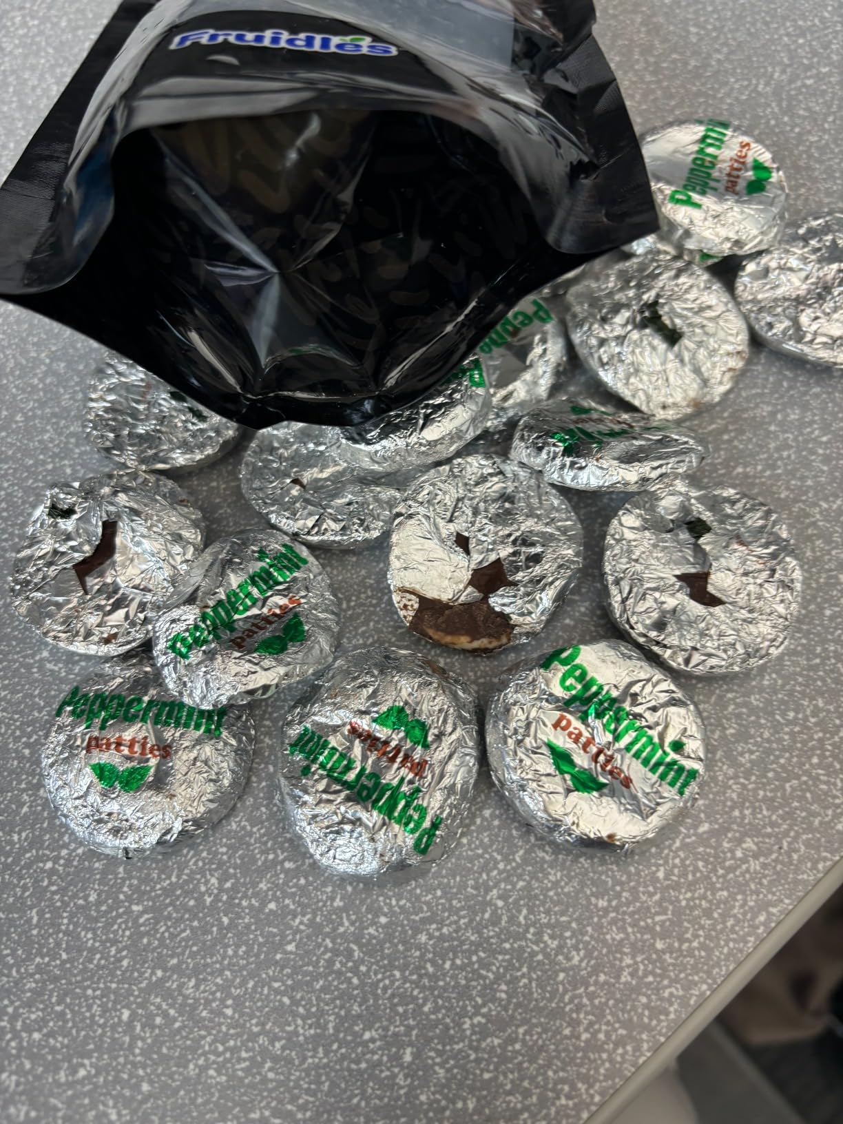 Amazon.com : Fruidles Rich Peppermint Patties Party Bag Fillers ...