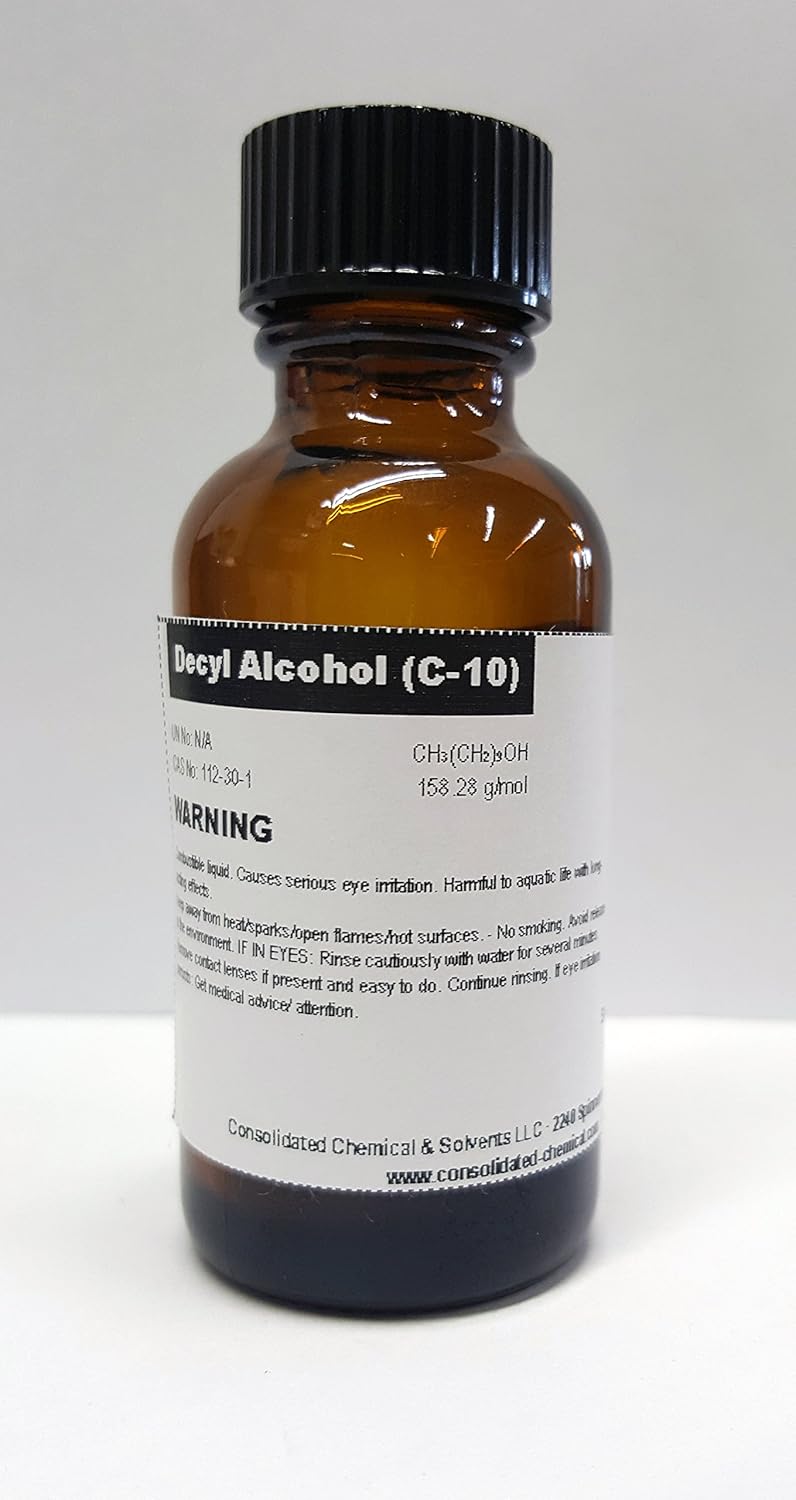 Amazon.com: Alcohol C-10 (Decyl Alcohol) High Purity Aroma Compound ...
