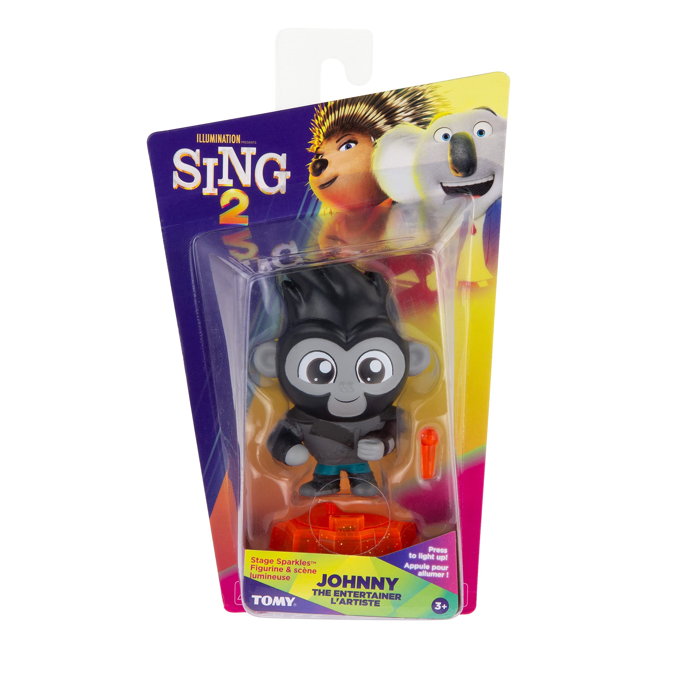 Sing 2 Stage Sparkles Figure Johnny, Figures from Sing 2 Movie, Movie ...