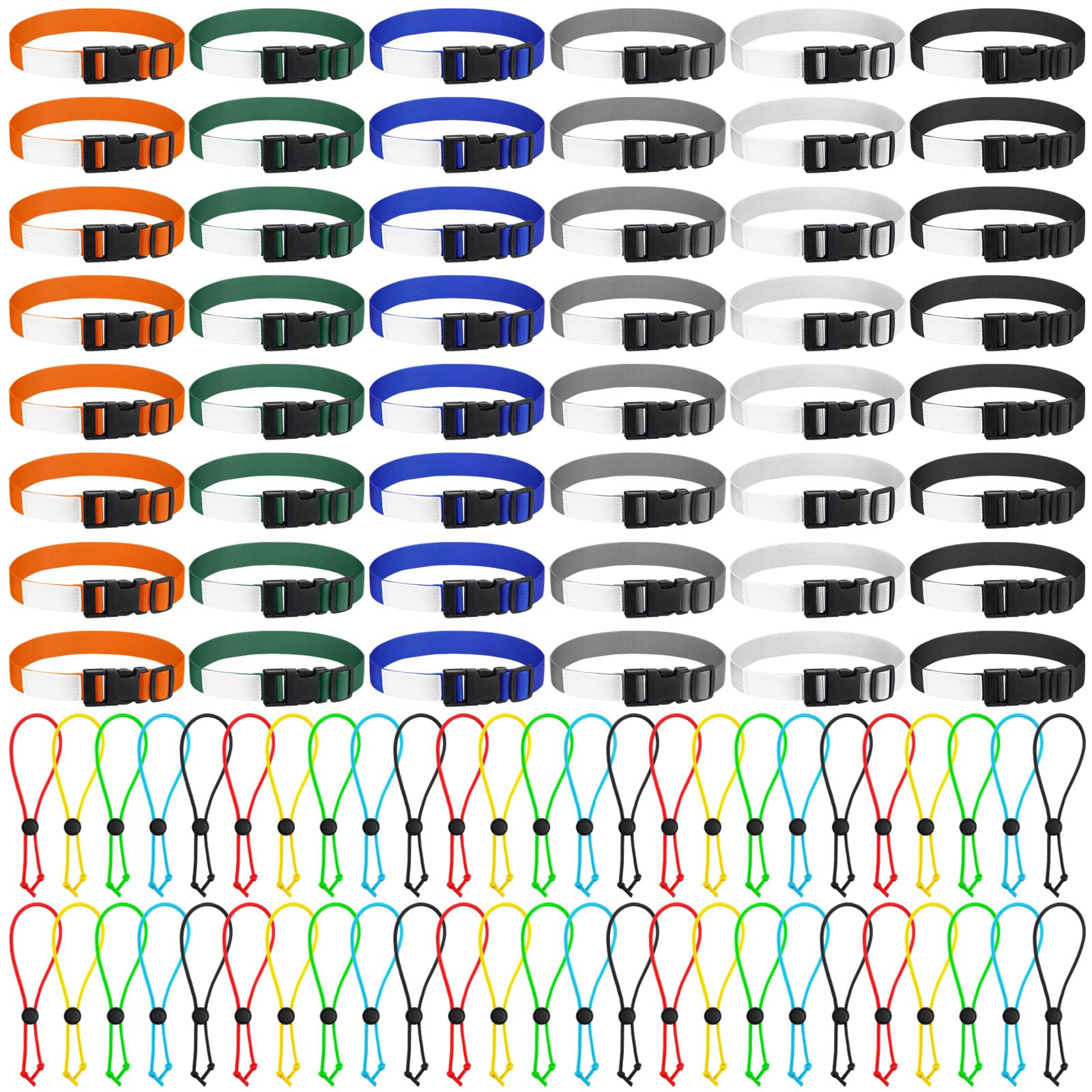 Amazon.com: Lineshading 98 Pcs Laundry Strap Sock Clips Set Includes ...