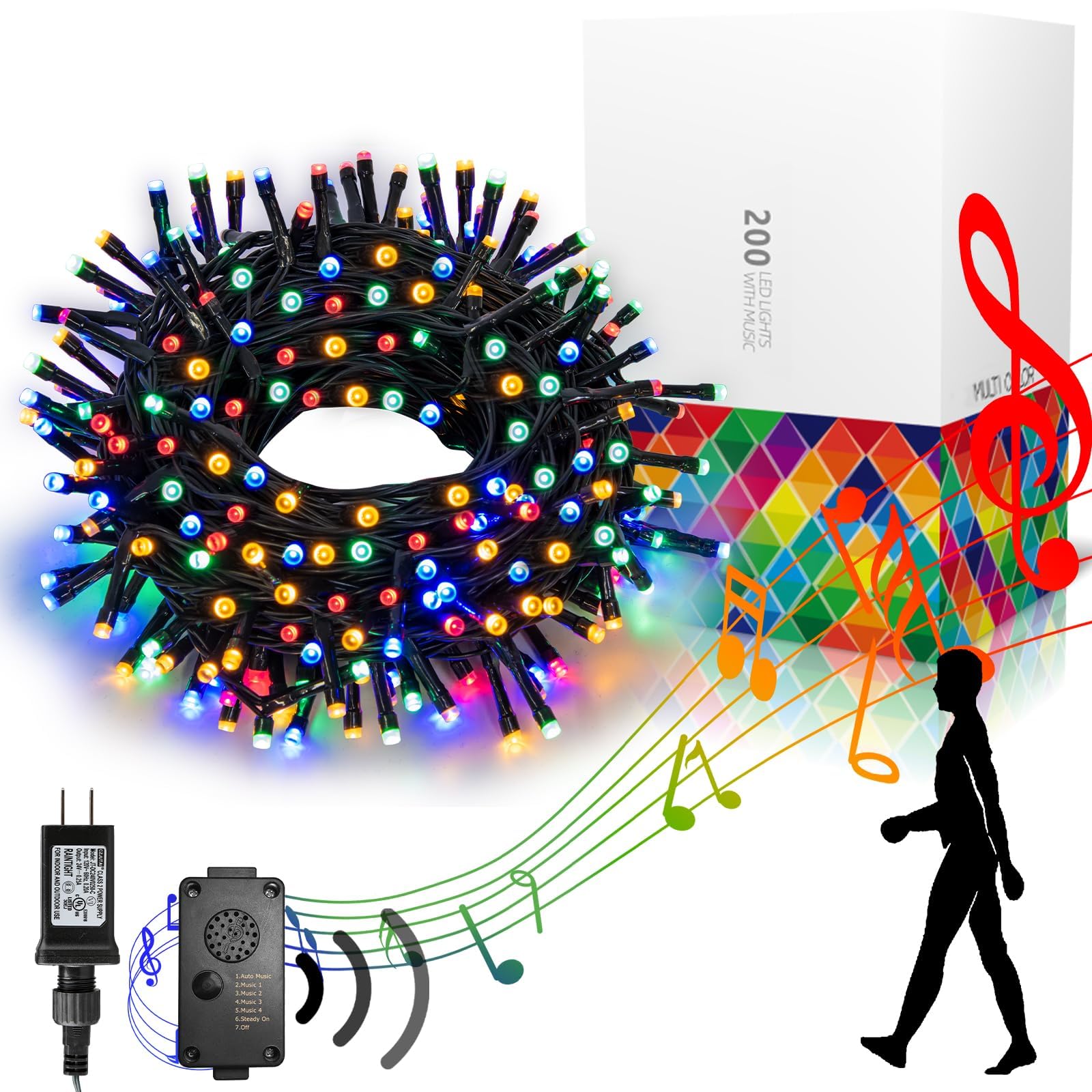 Musical Christmas Lights Controllers The Music Box, Music & Light
