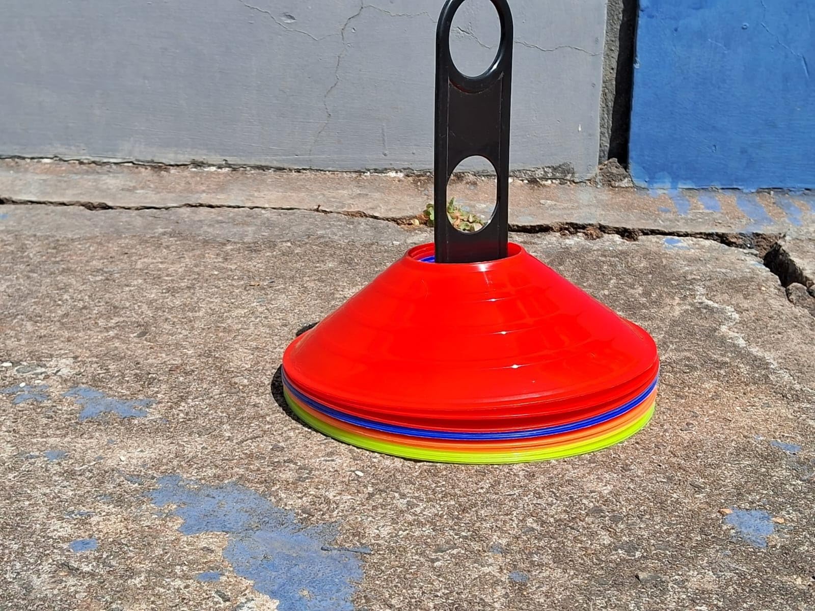 Buy Fitfix® Sports Soccer Mini Disc Cones - Durable 5" Diameter, 1.5 ...