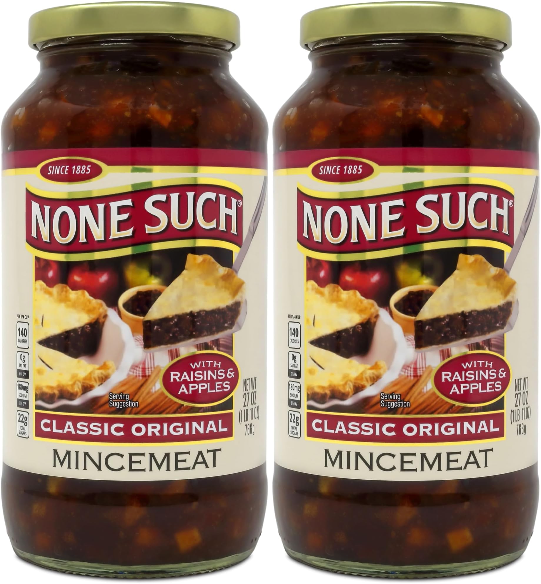 Amazon.com : None Such Mincemeat Classic Original, with Apples and ...