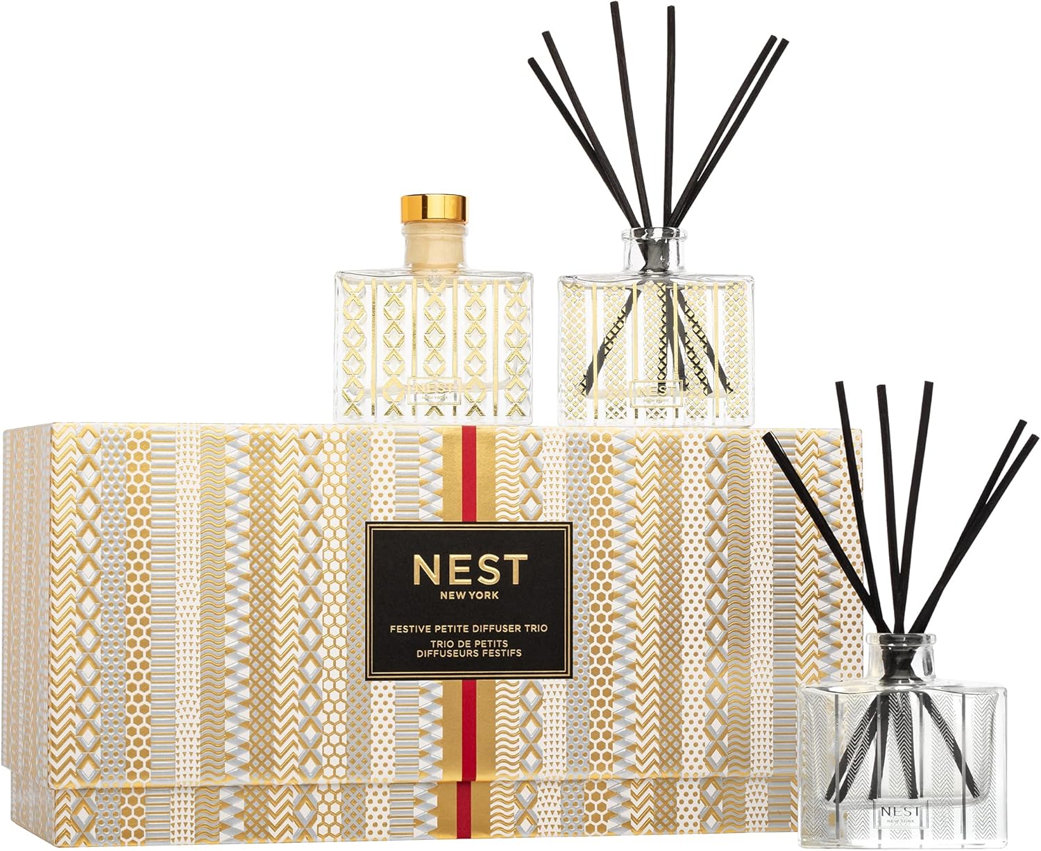 Amazon.com: NEST Fragrances Petite Reed Diffuser Trio : Home & Kitchen