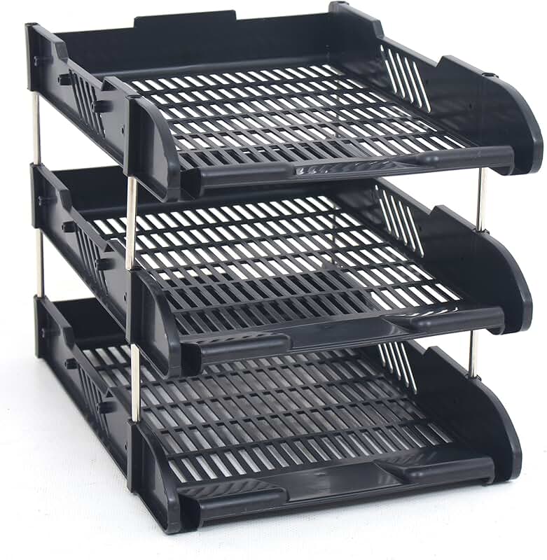 Amazon.co.uk: Letter Trays & Stacking Supports - Letter Trays ...
