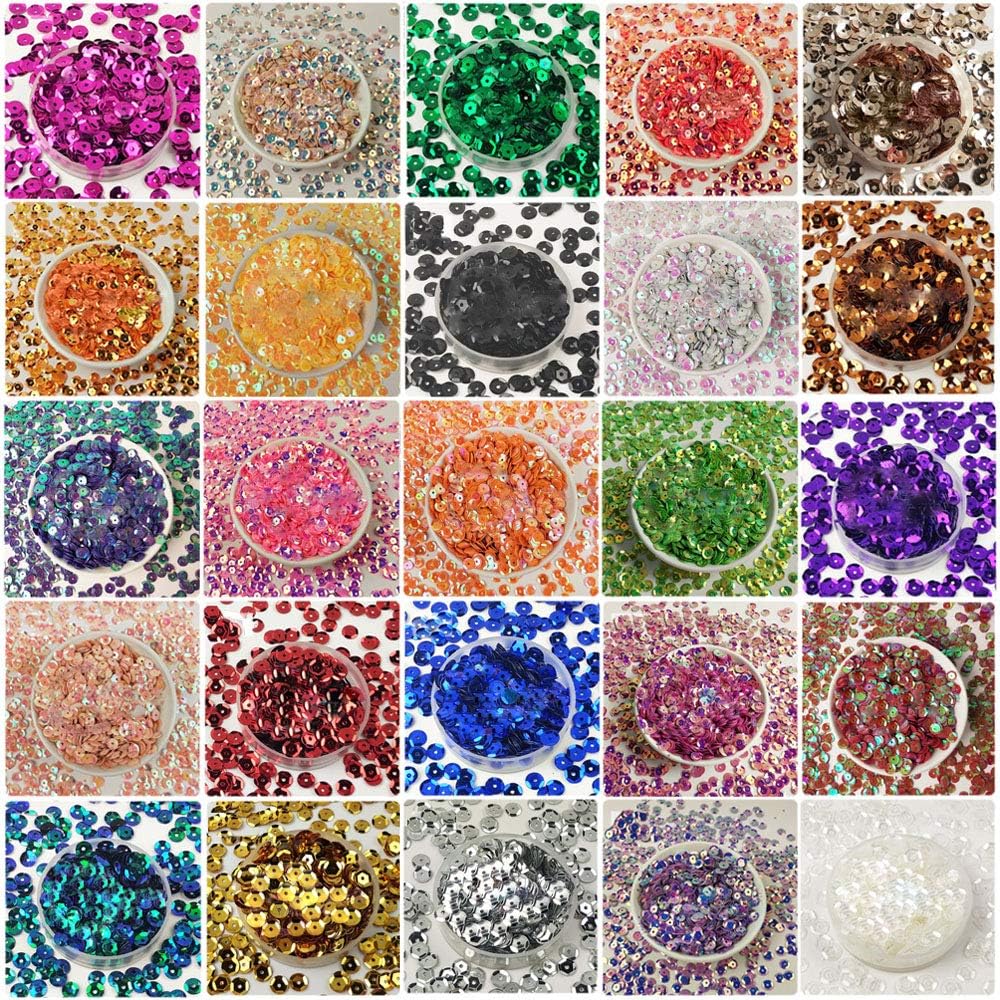 Anyasen Kit de Sequins à Coudre - 8000 Pièces Loisirs Créatifs ...
