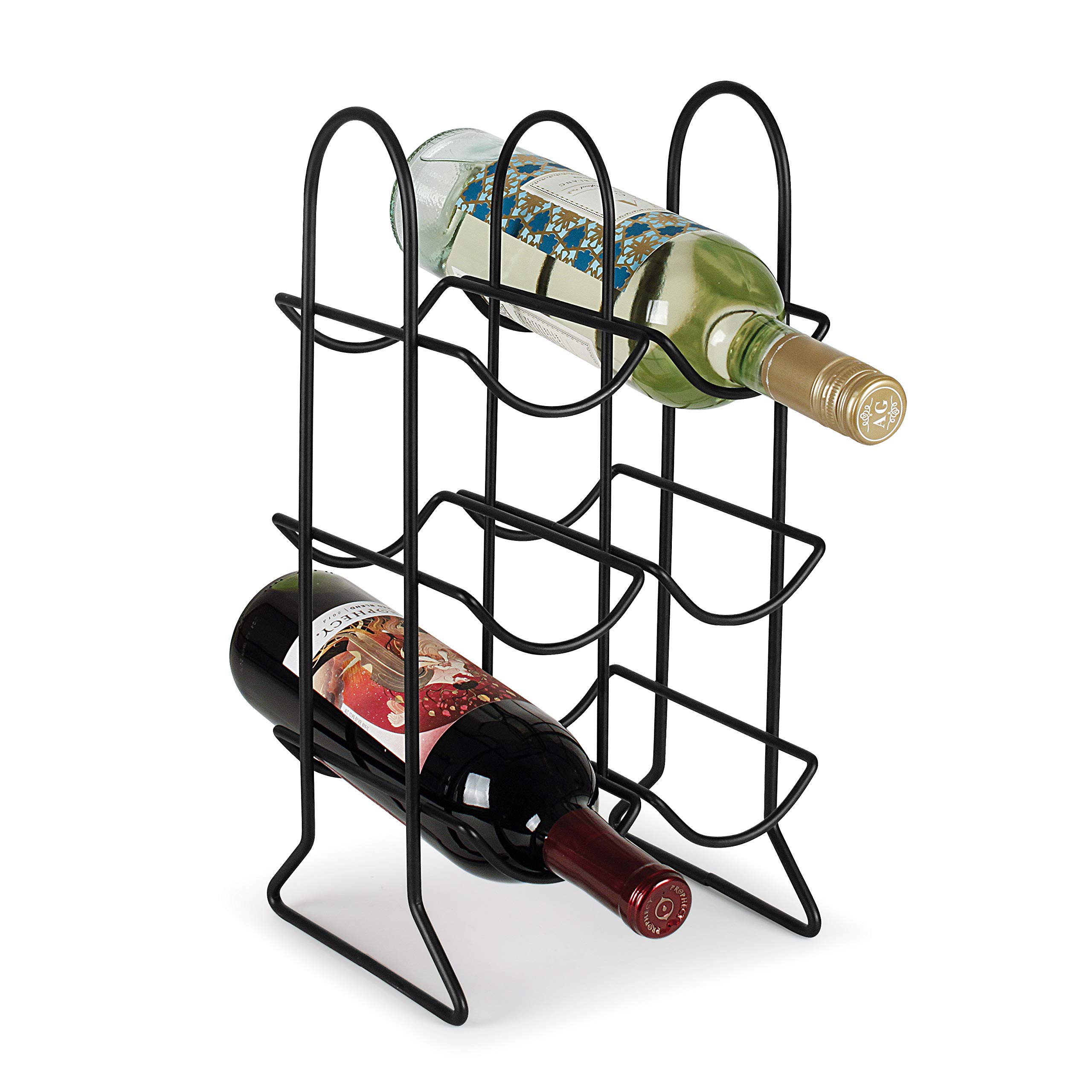 Snapklik.com : Spectrum 6 Bottle Wine Rack Freestanding Countertop Wine ...